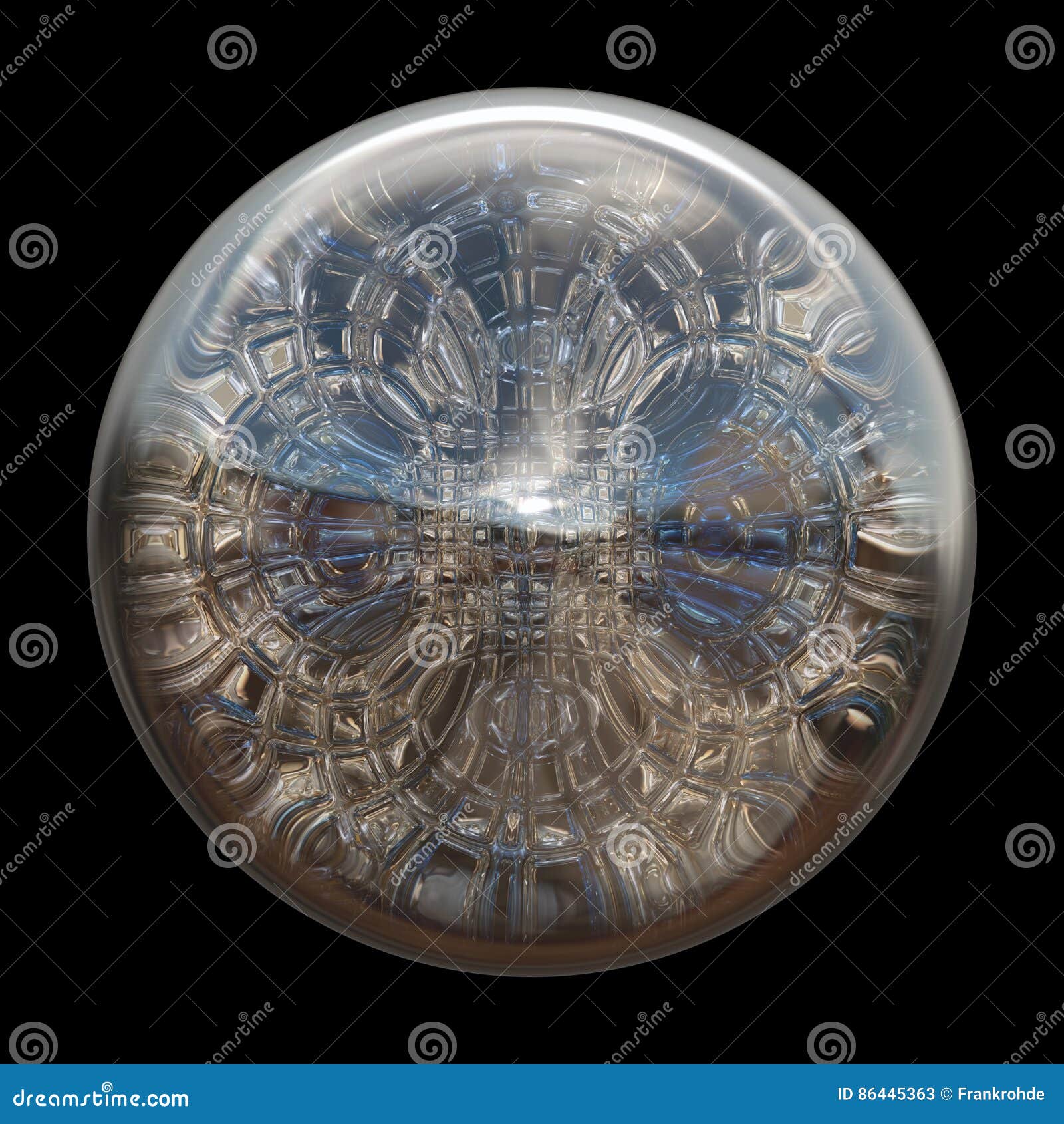 Wonderful Abstract Illustrated Glass Design Stock Illustration ...