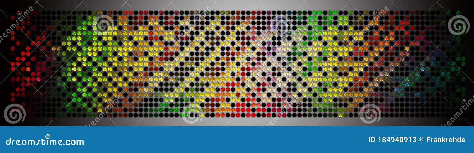 Wonderful Abstract Illustrated Panorama Glass Object Stock Illustration ...