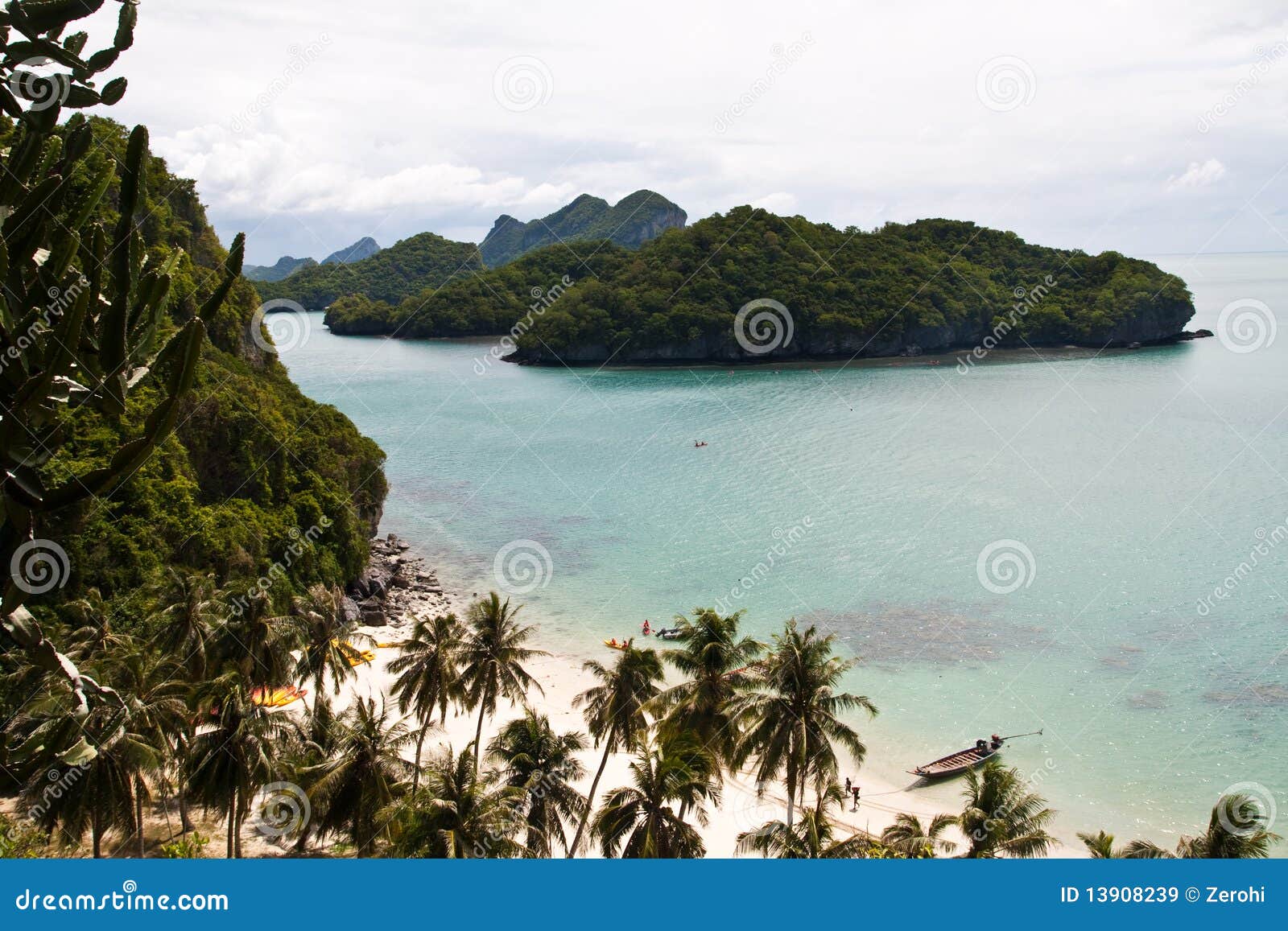 Wonderful Ang-thong Island, Thailand Stock Image - Image of panorama ...