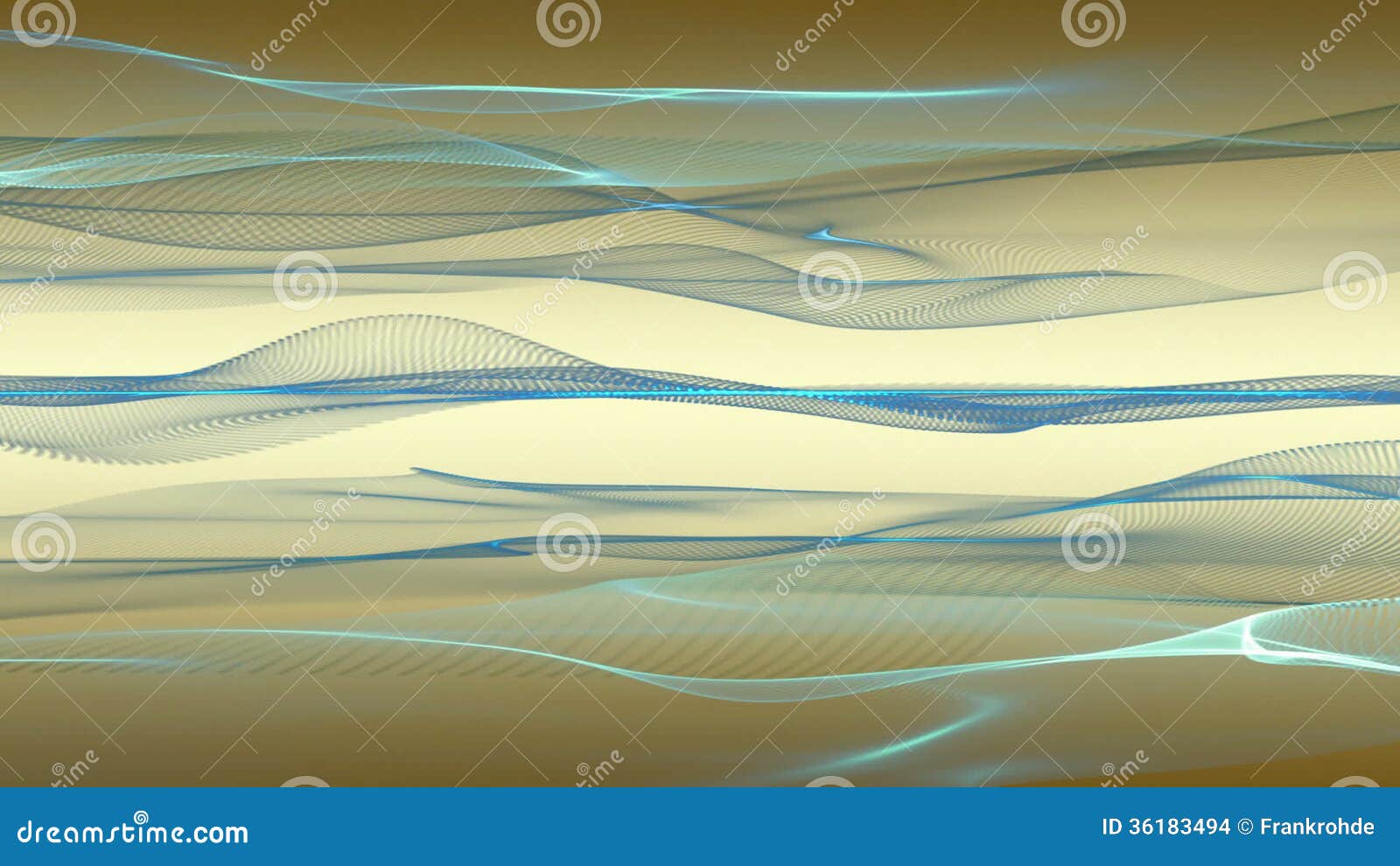 Wonderful Animation with Moving Wave Object, Loop HD 1080p Stock Video ...