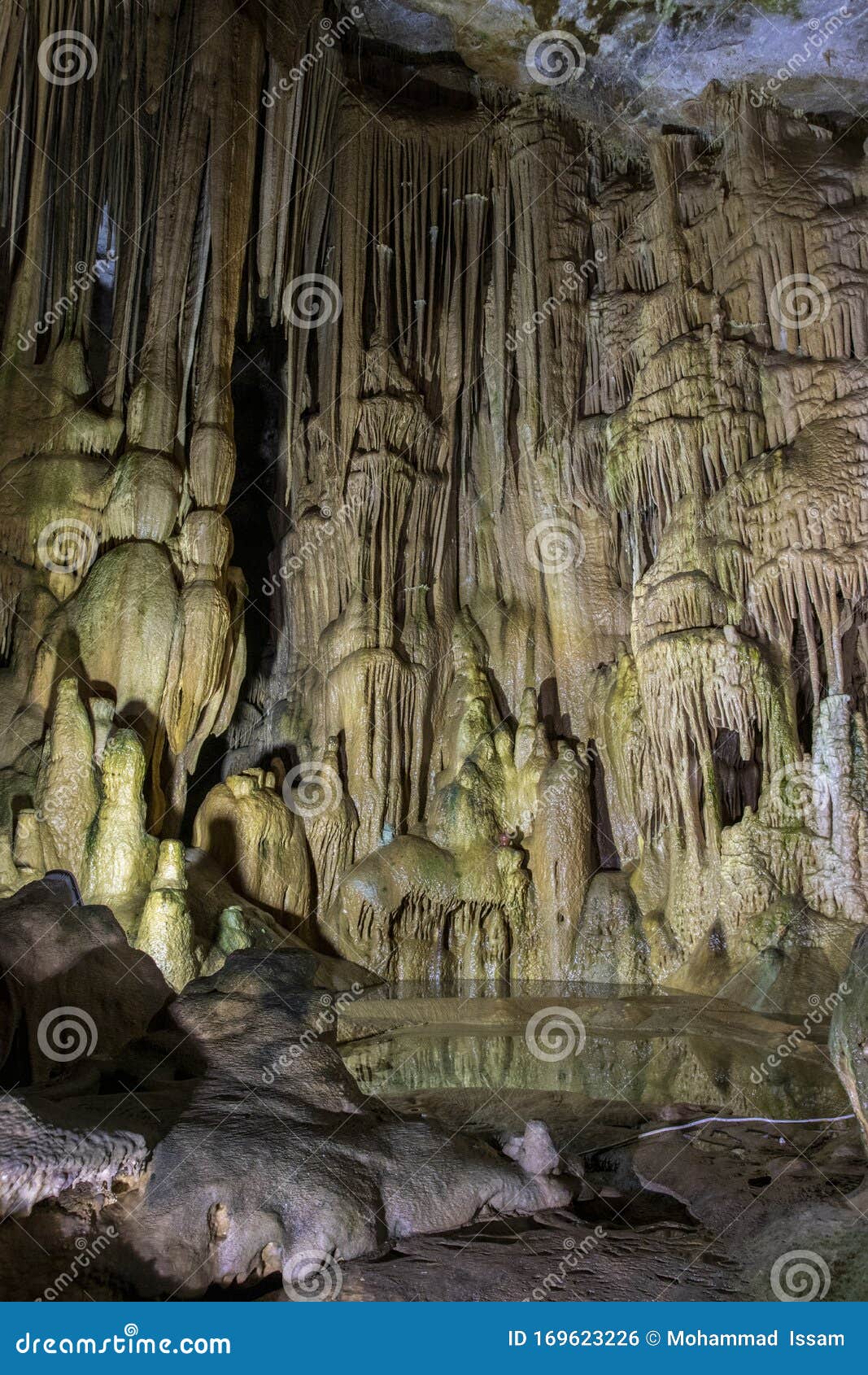 A wonderful cave features stock photo. Image of national - 169623226
