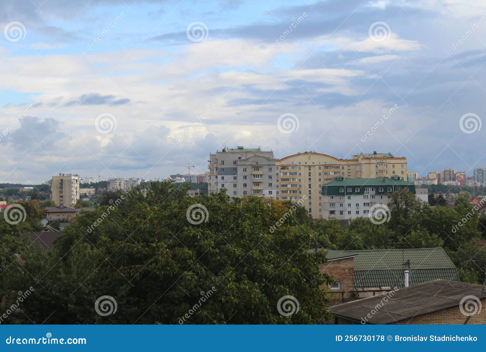 The Wonderful City of Bucha Stock Photo - Image of horizon, town: 256730178