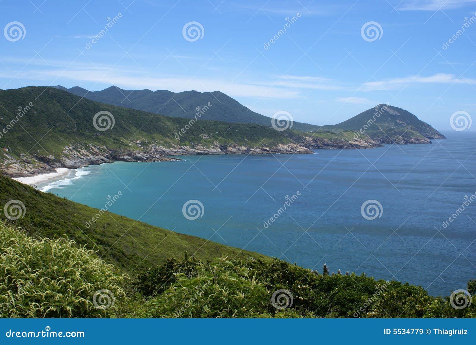 Wonderful Coast stock image. Image of beach, brasil, cabo - 5534779