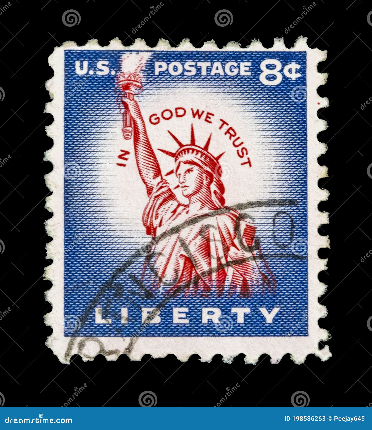 Wonderful Colourful Postage Stamps Editorial Stock Photo - Image of ...