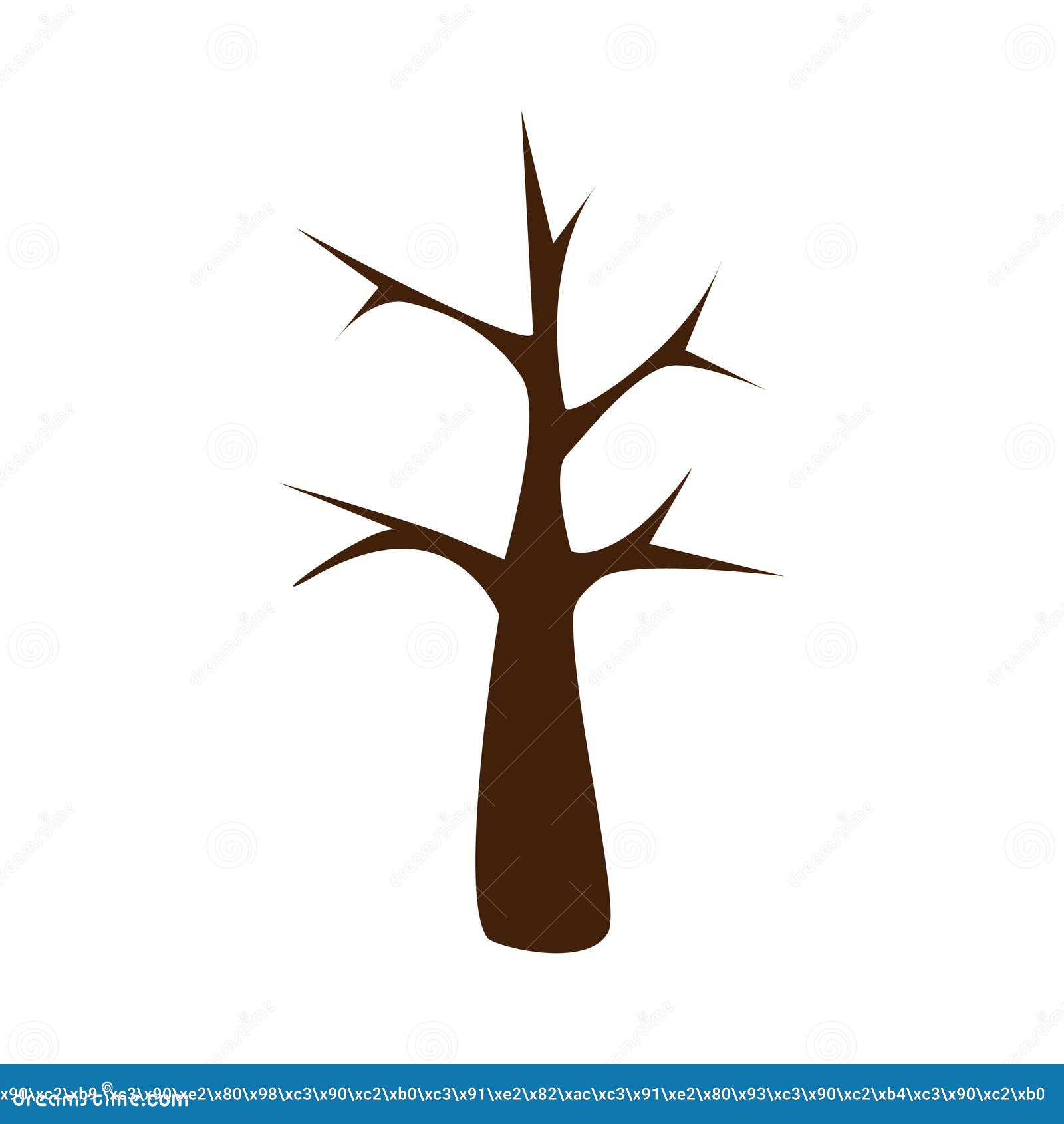 Single Tree Brown Trunk Stock Illustrations – 952 Single Tree Brown ...