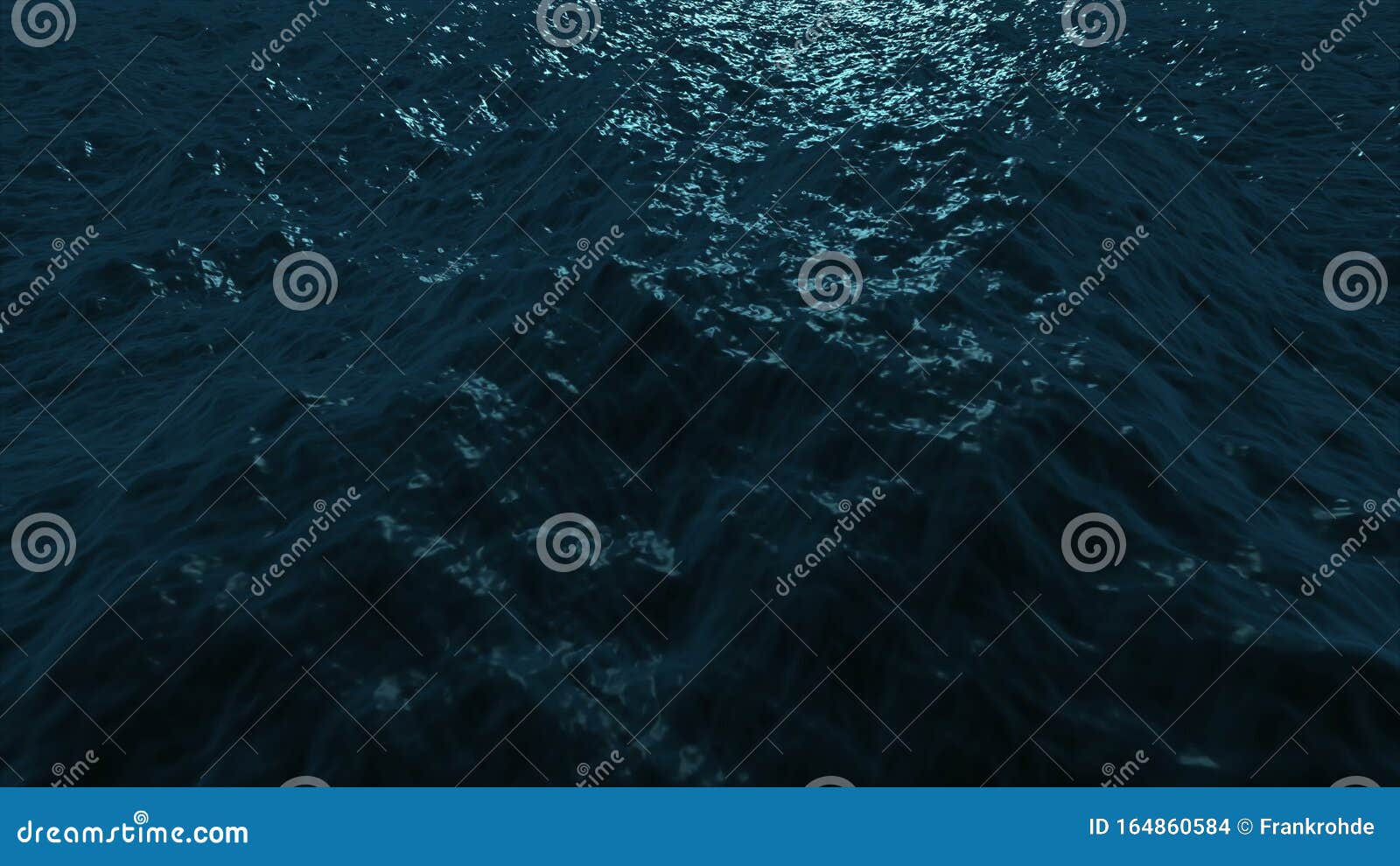 Wonderful Ocean Waves Animation, 4096x2304 Loop 4K Stock Footage ...