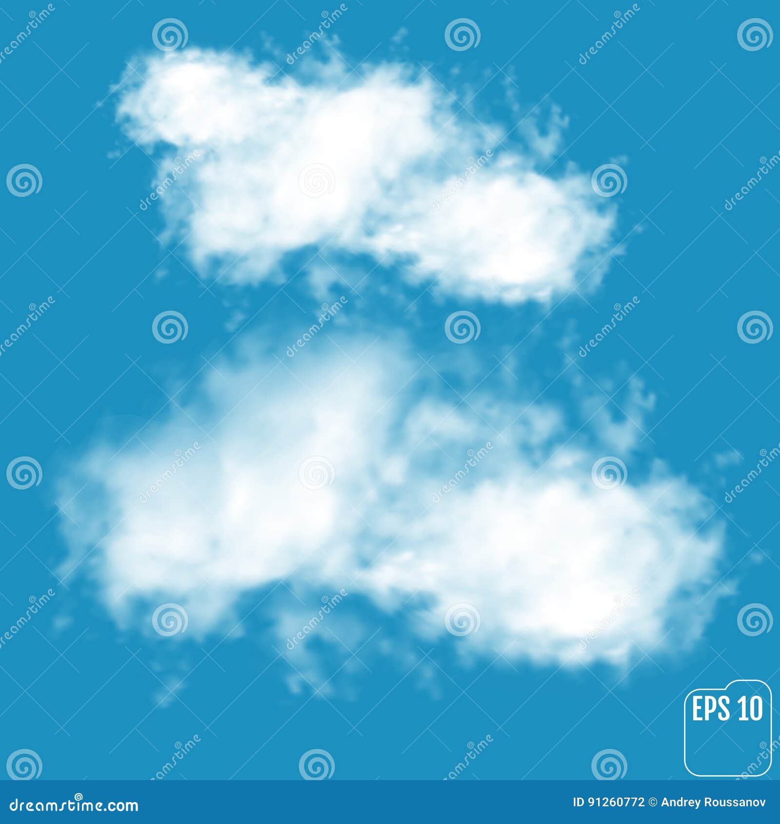 Wonderful Realistic Thunderclouds. Vector | CartoonDealer.com #92836214