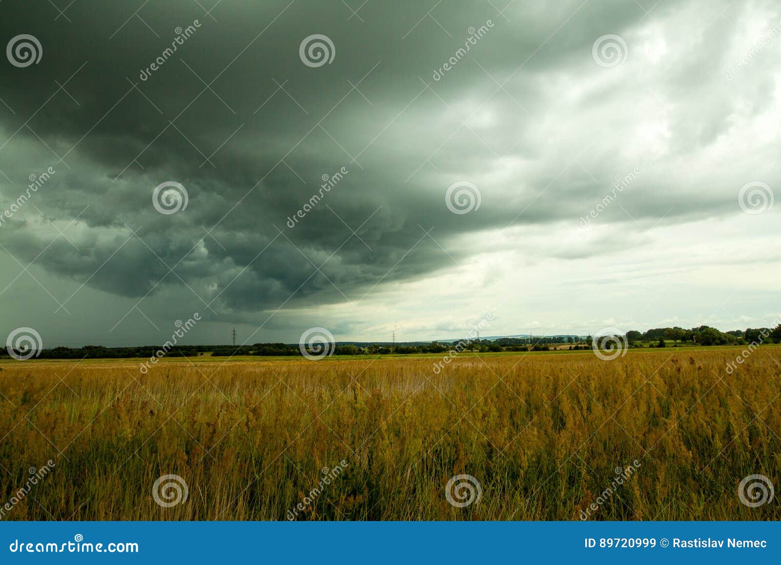 Wonderful sky stock image. Image of clouds, cloud, meadow - 89720999