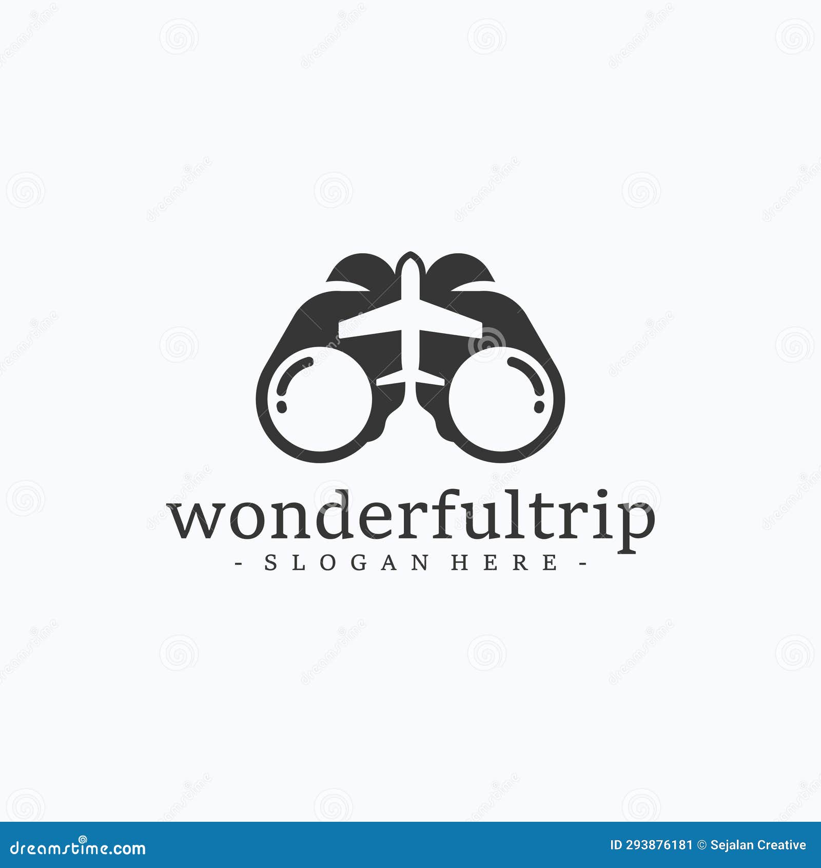 Wonderful Trip Logo Design Vector Stock Vector - Illustration of tour ...