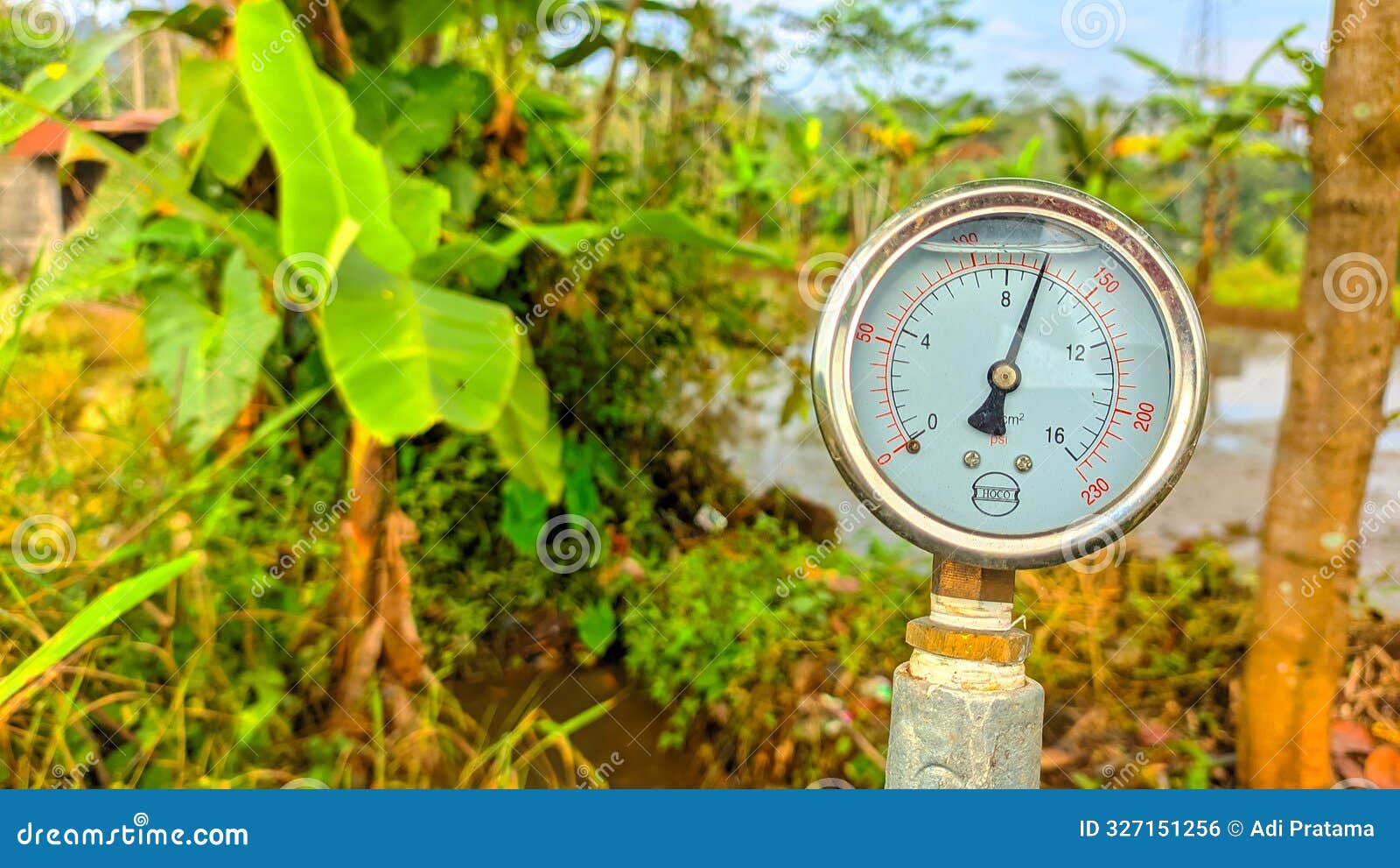 WONOSOBO, CENTRAL JAVA, INDONESIA - June 13, 2024 : the Manometer, a ...