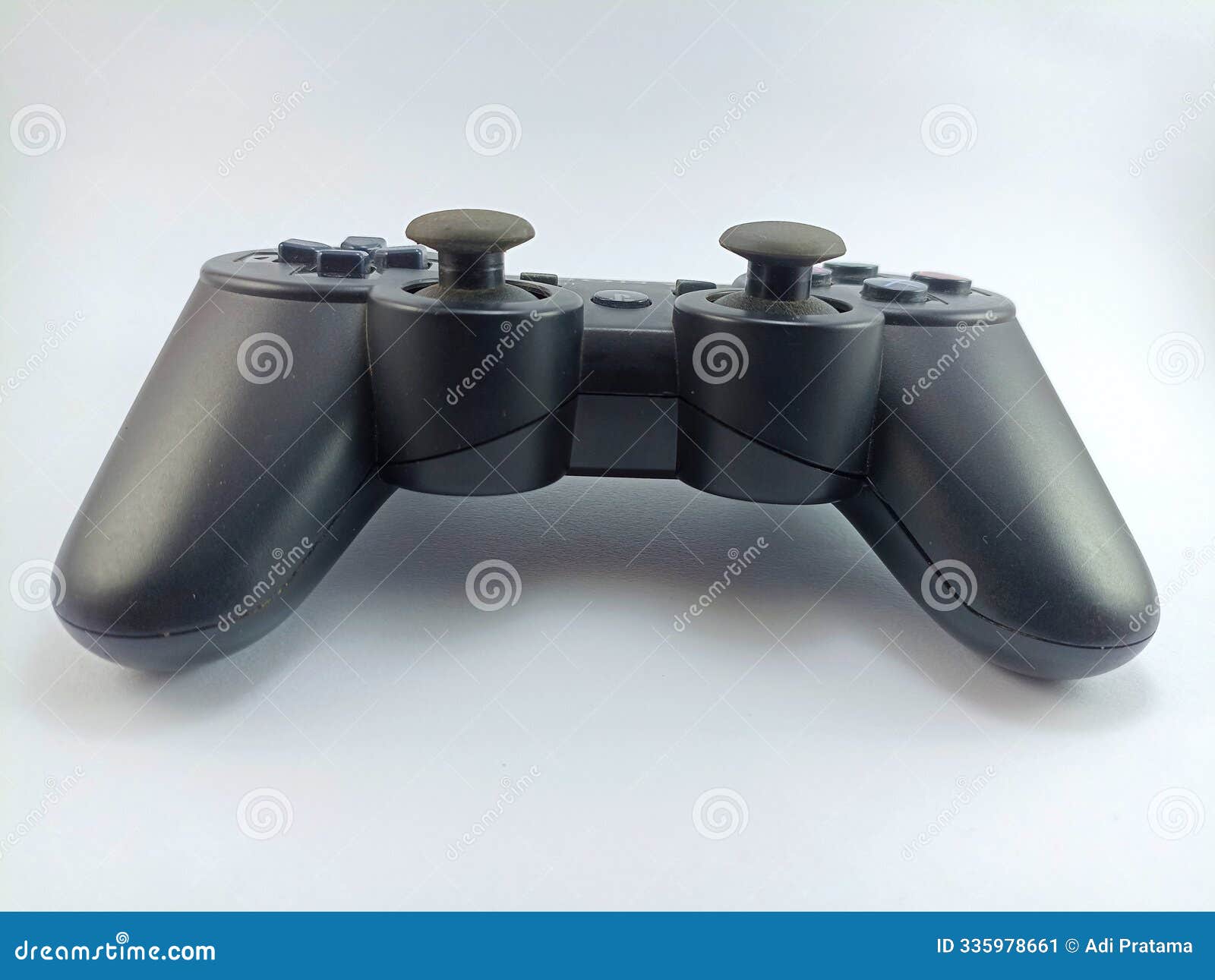 Rear View of DualShock 3 Gamepad Wireless Controller for PlayStation 3 ...
