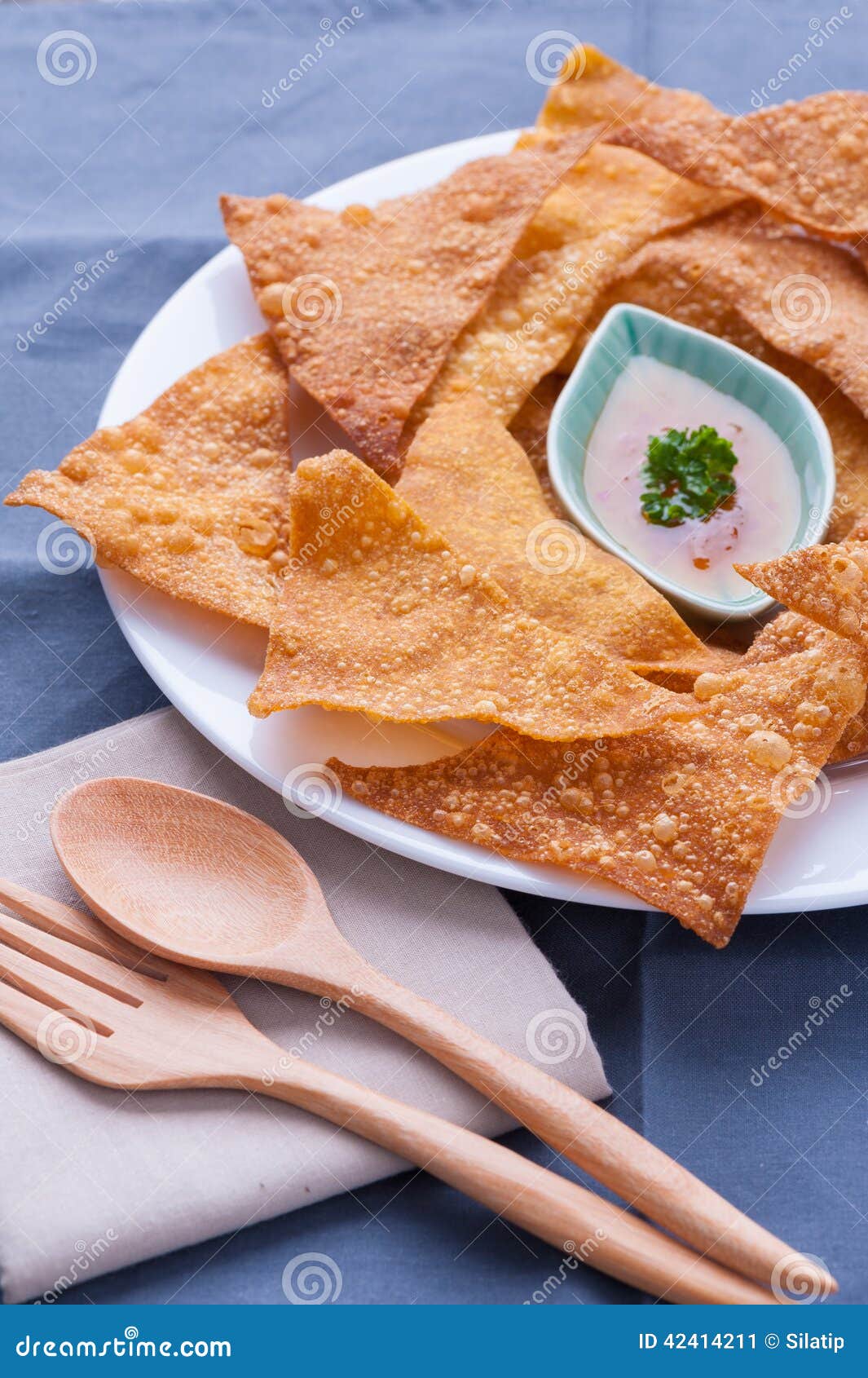 Wonton stock image. Image of indonesian, nutrition, dishware - 42414211