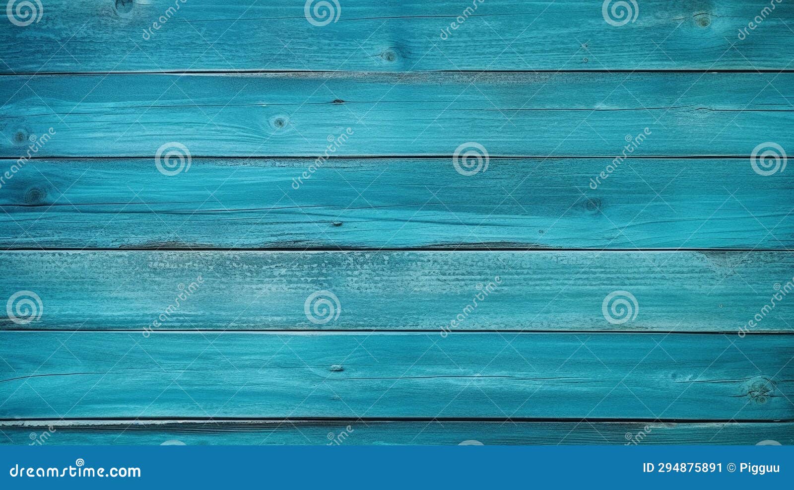 Wood Background. Blank Turquoise Color Wall with Space for Graphic ...