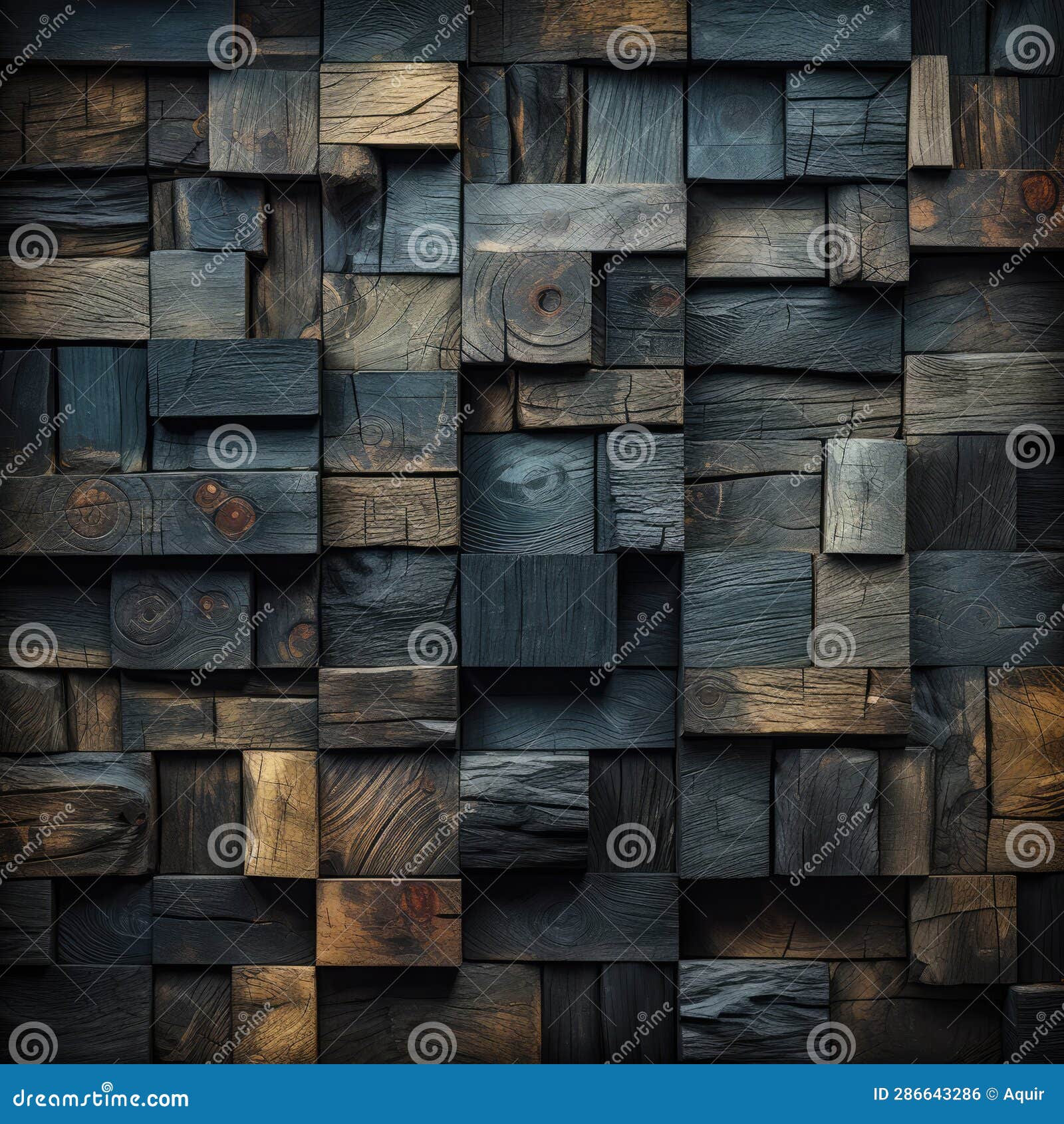 Wood Background. Modern Wooden Facing Background. Dark Wooden Banner ...