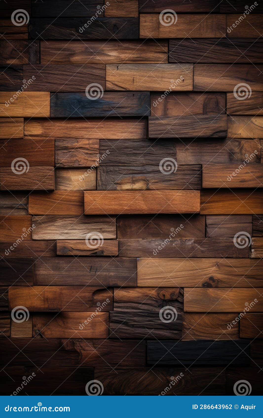 Wood Background. Modern Wooden Facing Background. Dark Wooden Banner ...