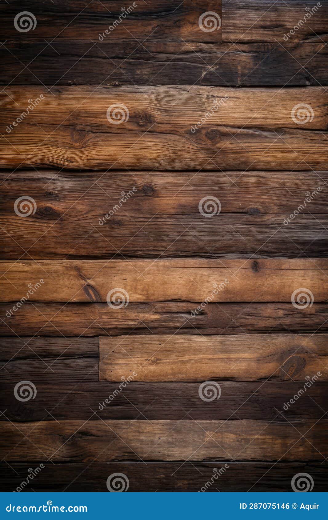 Wood Background. Modern Wooden Facing Background. Dark Wooden Banner ...