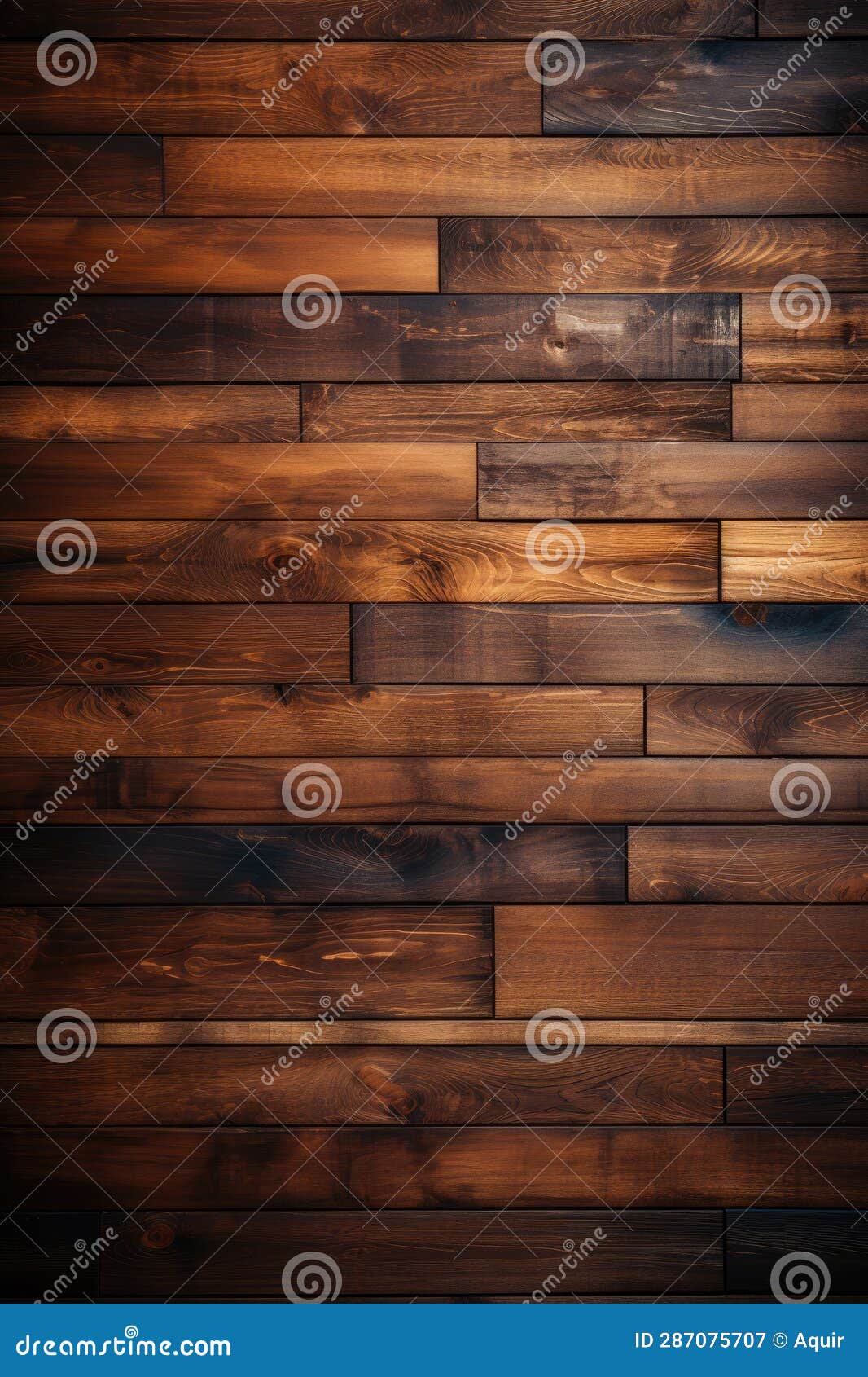 Wood Background. Modern Wooden Facing Background. Dark Wooden Banner ...
