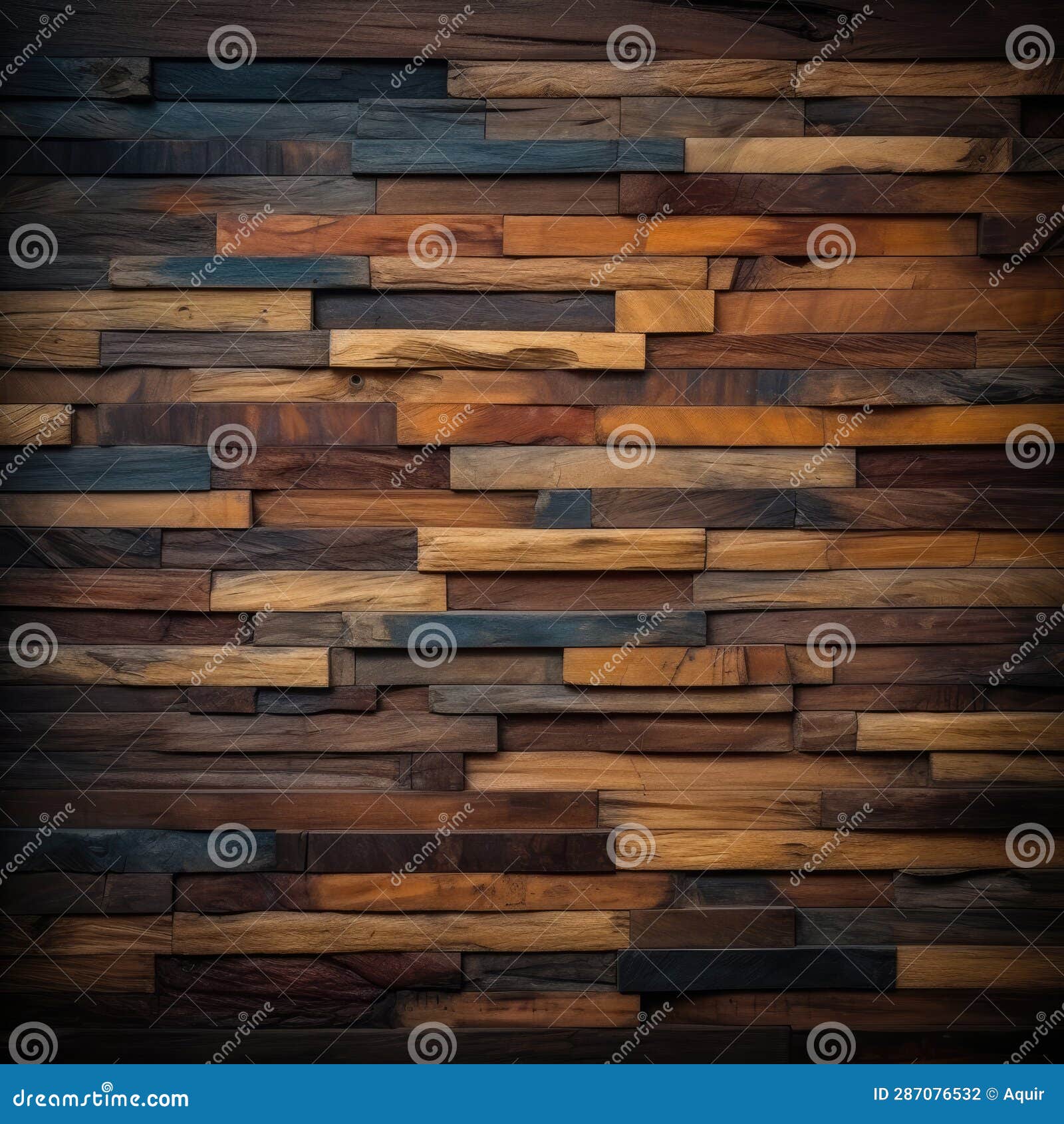 Wood Background. Modern Wooden Facing Background. Dark Wooden Banner ...