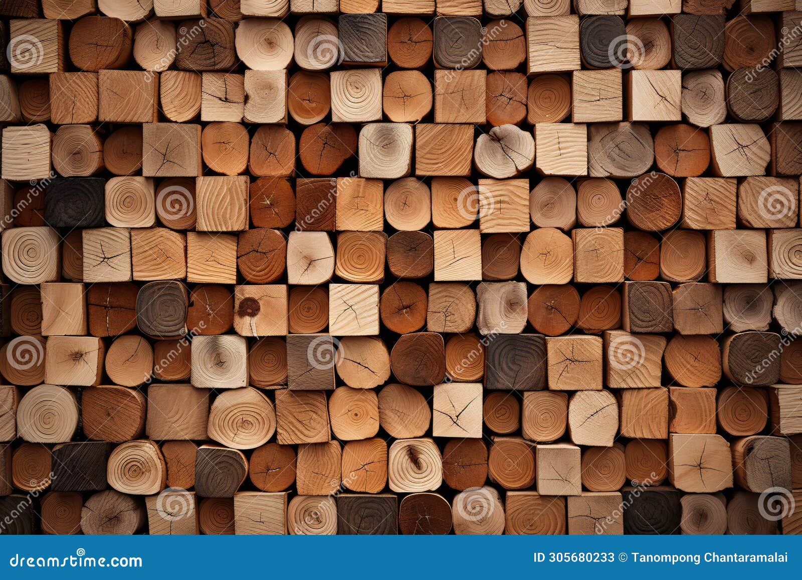 Wood Background Textured, Rustic Wooden Log Abstract Background ...