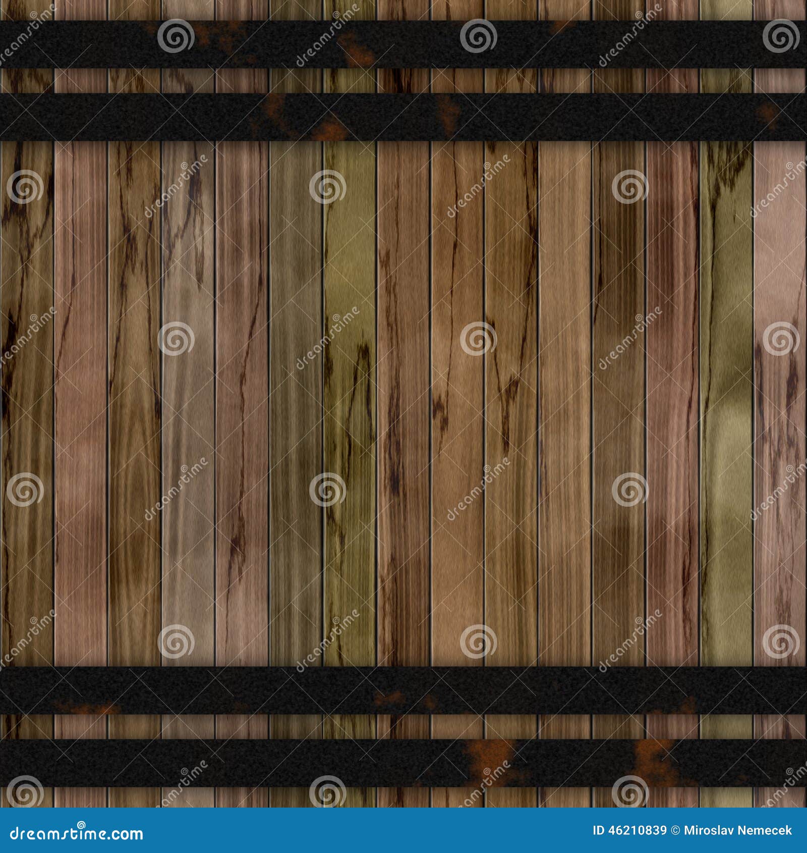 Wood Barrel Generated Seamless Hires Texture Royalty-Free Stock Photo ...