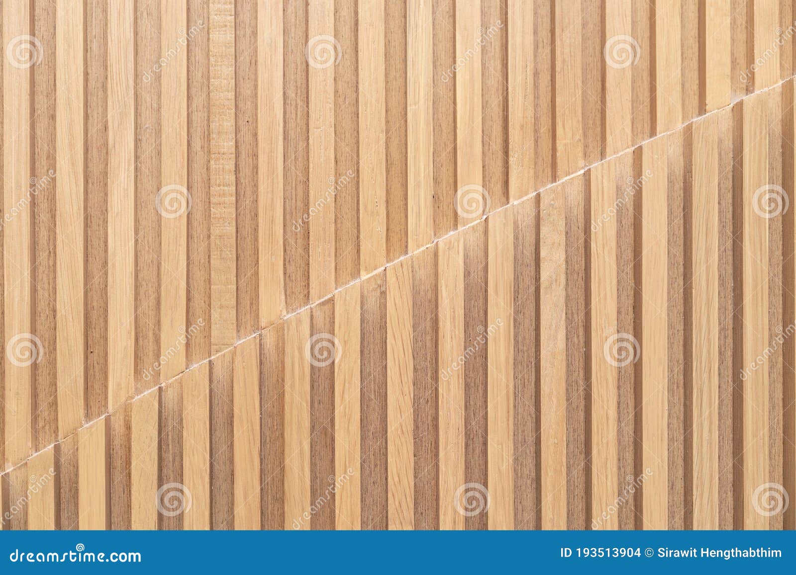 Wood Battens Wall Pattern Texture. Interior Design Decoration ...