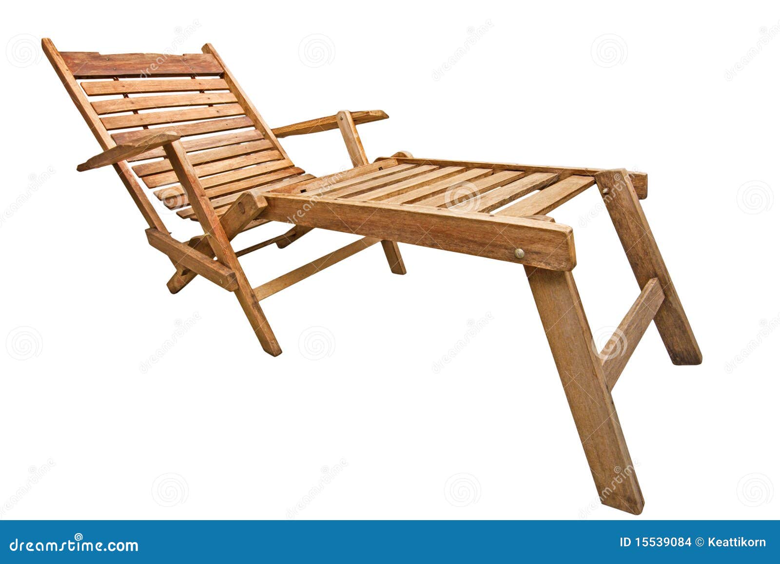 Wood beach chair stock photo. Image of coast, hotel, chair - 15539084