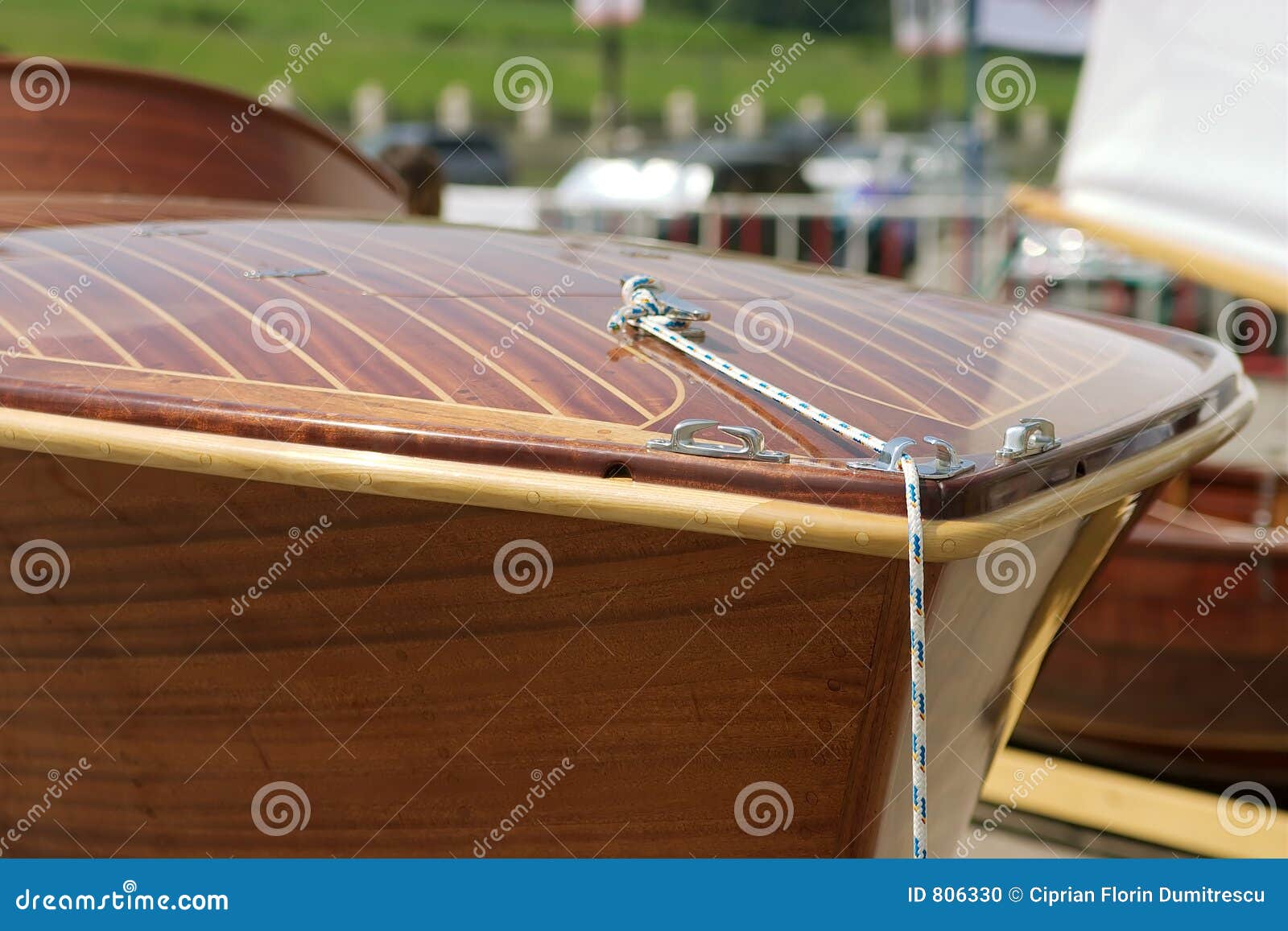 Wood boat detail stock photo. Image of cruiseboat, tours - 806330