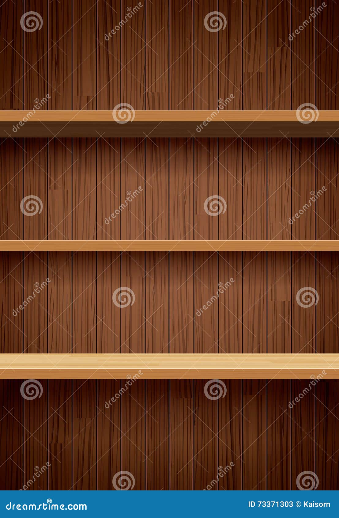 Wood Bookshelves on Brown Wood Wall Background Flat Design Stock Vector ... Wood Bookshelves on Brown Wood Wall Background Flat Design Stock Vector ...