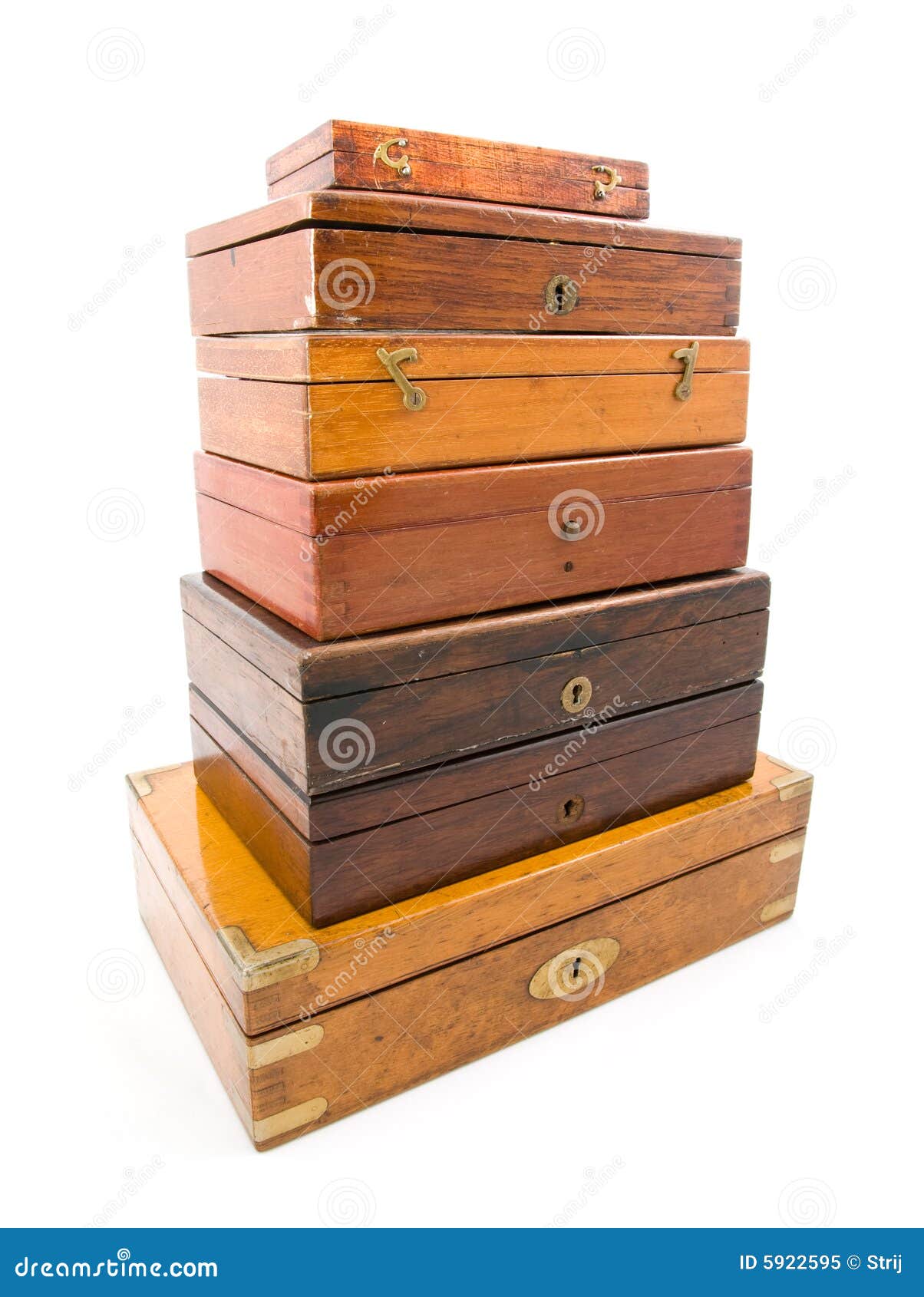 Wood Box Isolated stock image. Image of package, chest - 5922595