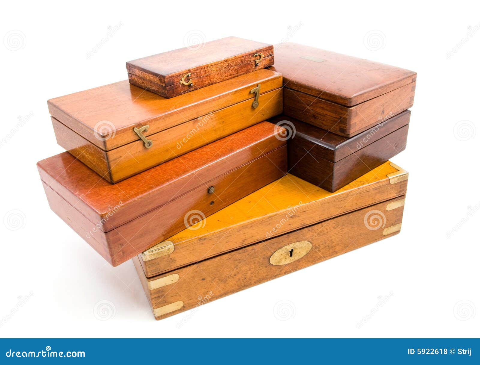 Wood Box Isolated stock photo. Image of case, isolated - 5922618