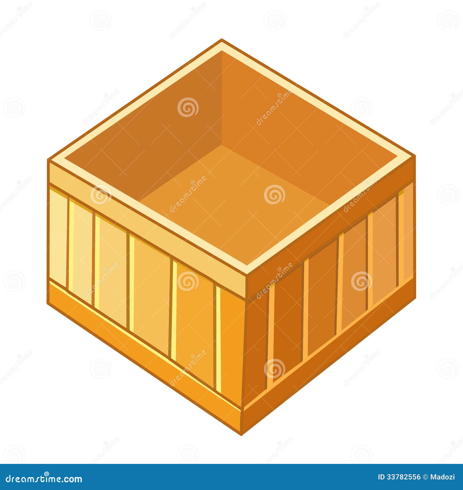 Wooden Box Clip Art