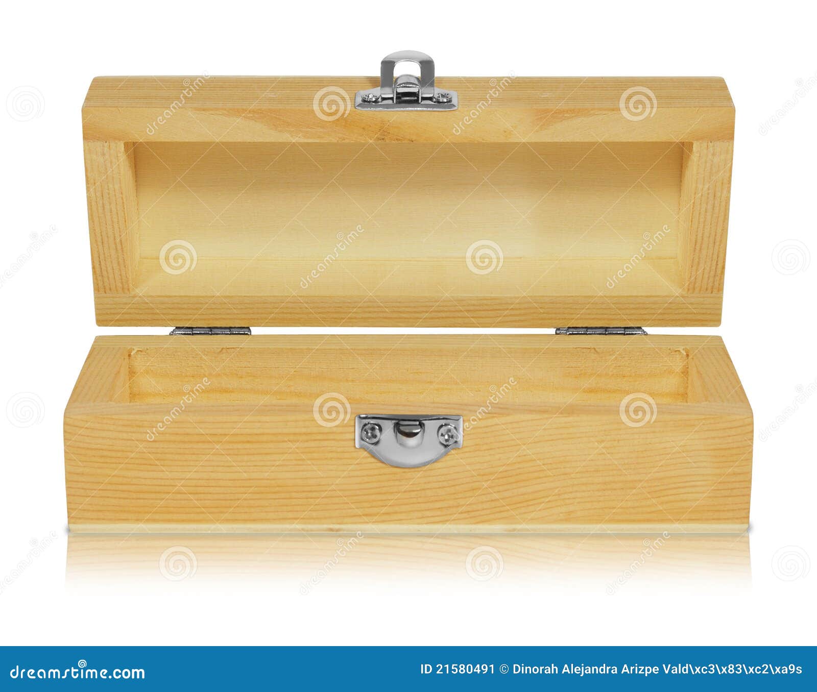 Wood box open stock image. Image of container, gift, present - 21580491
