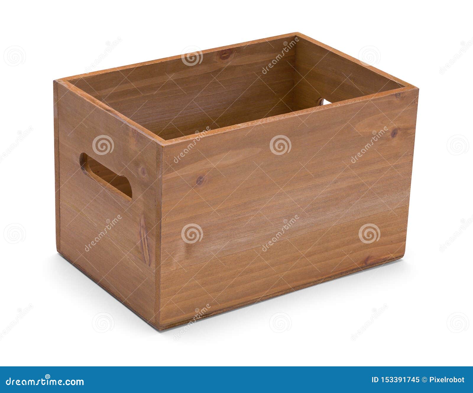 Wood Box stock image. Image of wood, empty, dark, open - 153391745