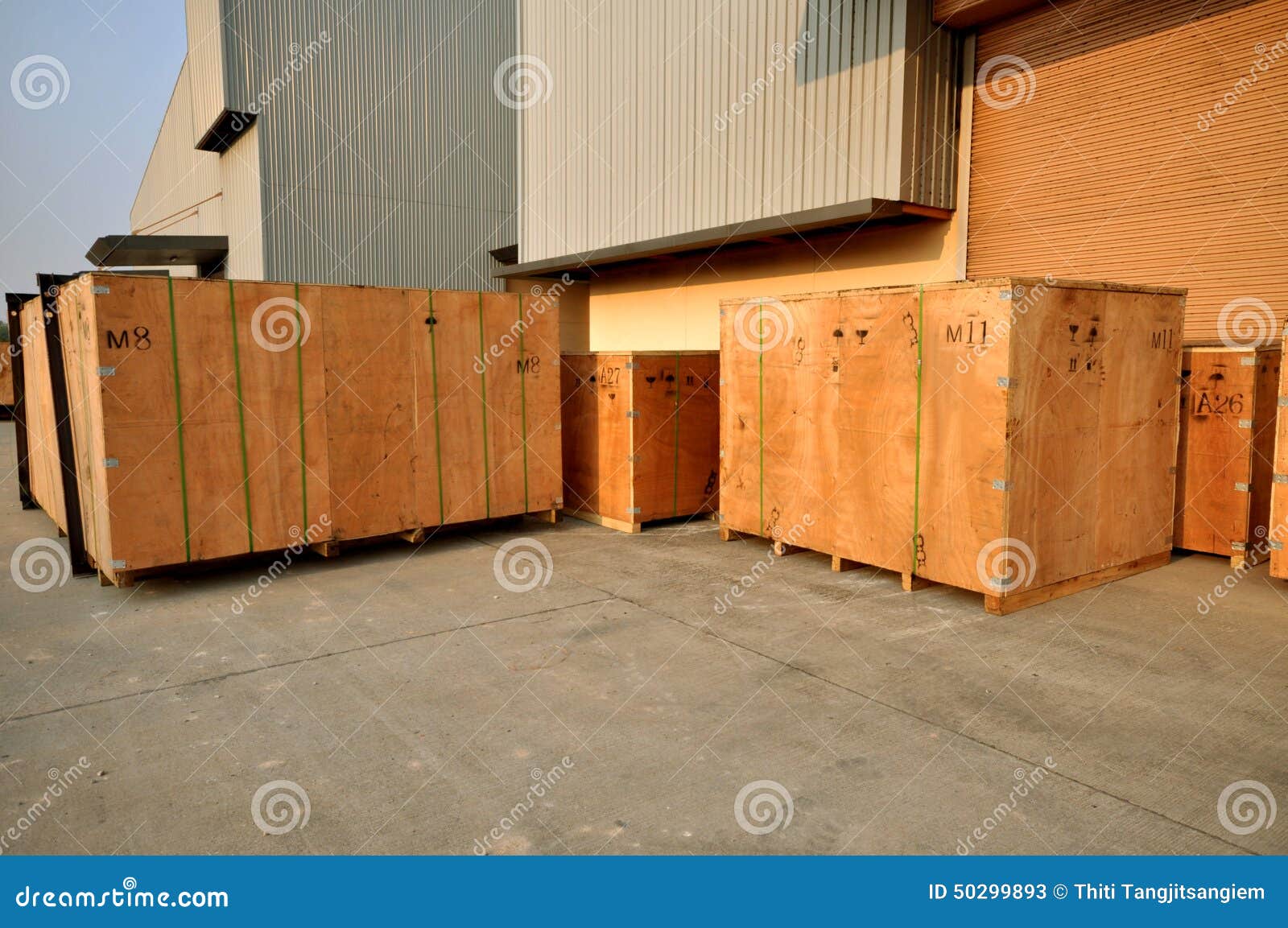 Wood box stock image. Image of closeup, pallets, country - 50299893