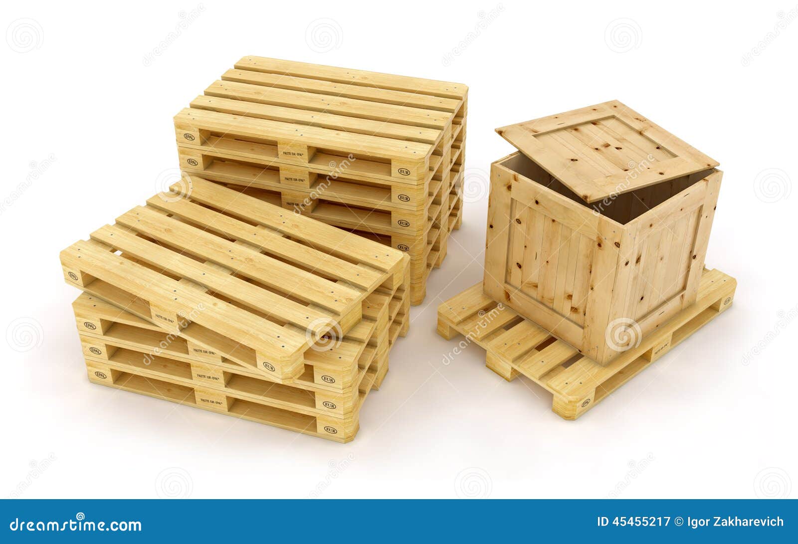 Wooden Art Palette With Paint Isolated On White. Top View With ...