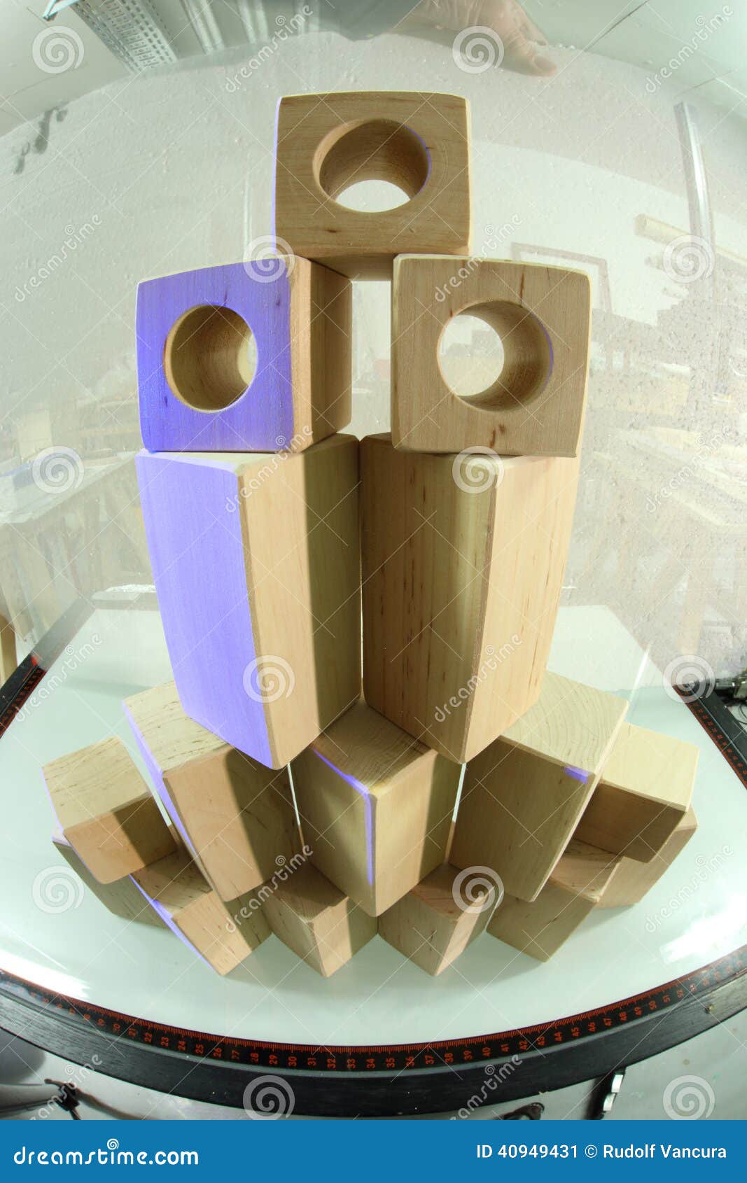 Wood brick tower stock image. Image of unprocessed, colourful - 40949431