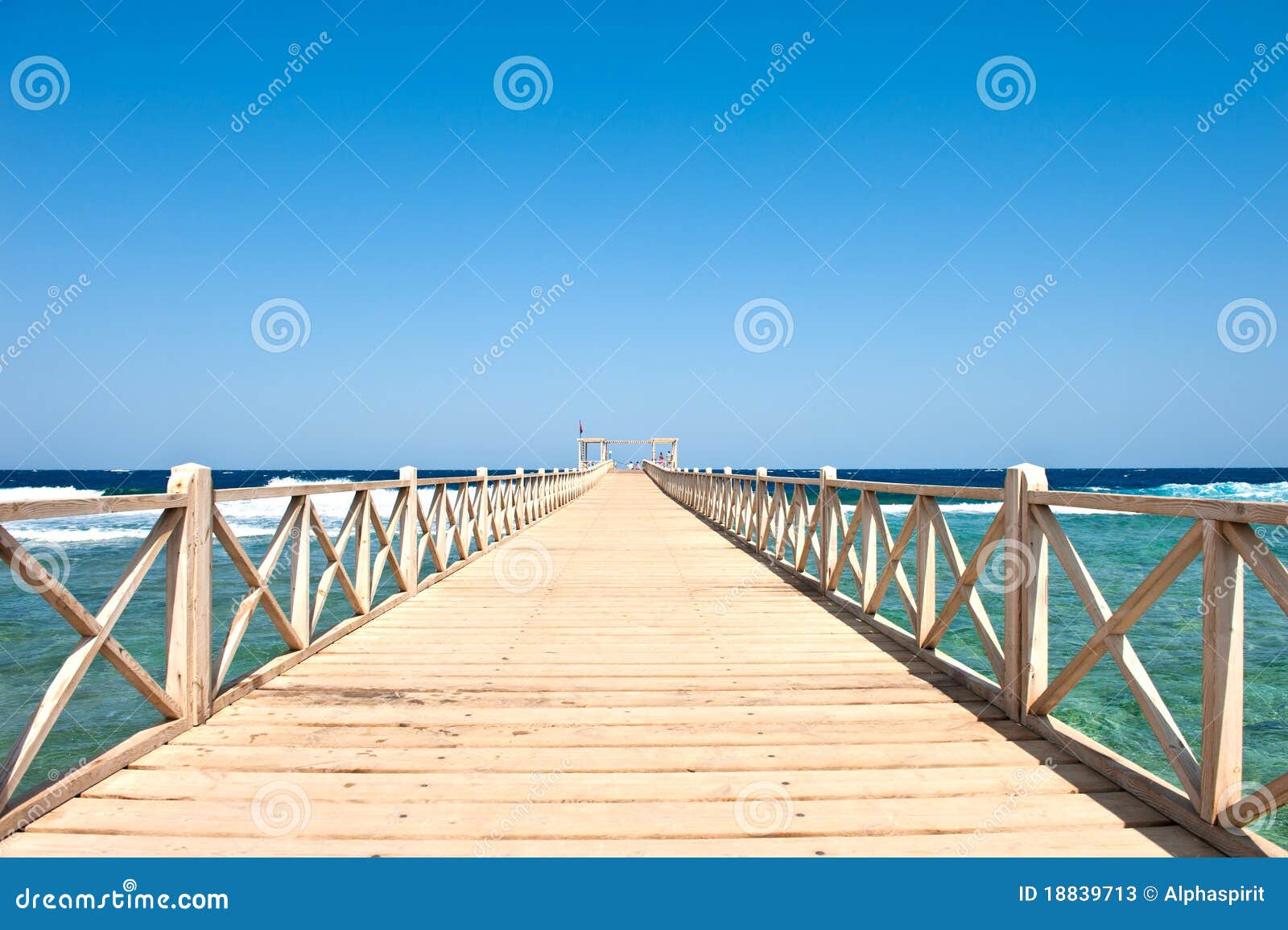 Wood bridge stock image. Image of beach, bridge, structure - 18839713