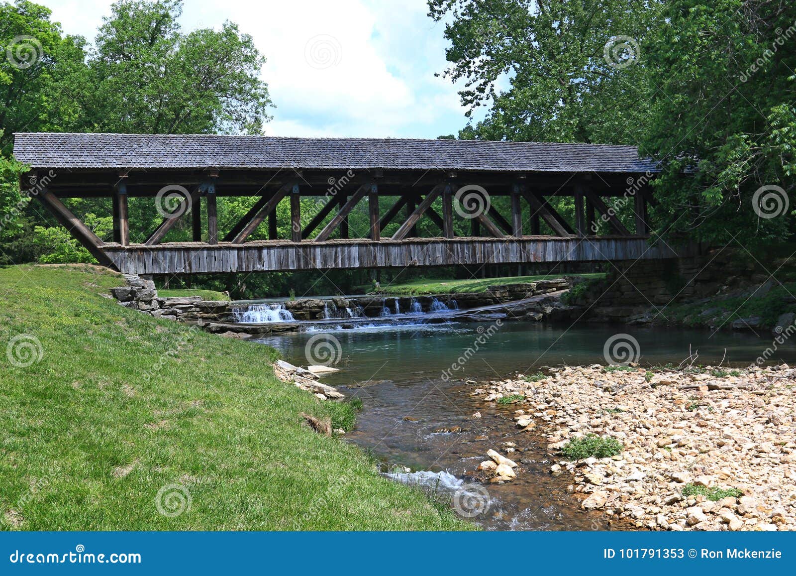 Wooden Bridge stock image. Image of hiking, country - 101791353