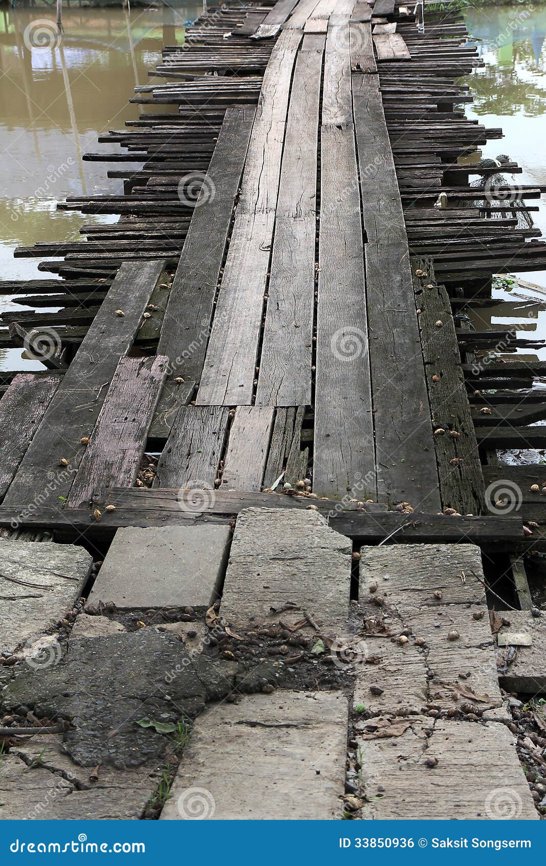 Wood bridge stock photo. Image of background, structure - 33850936