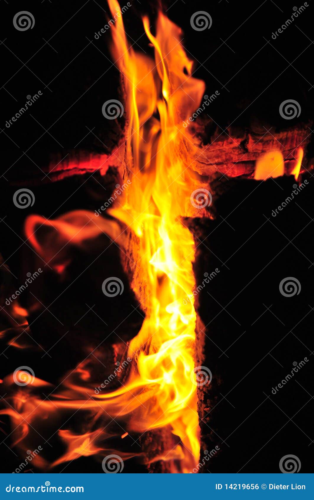 Wood burning stock photo. Image of burning, roaring, logs - 14219656