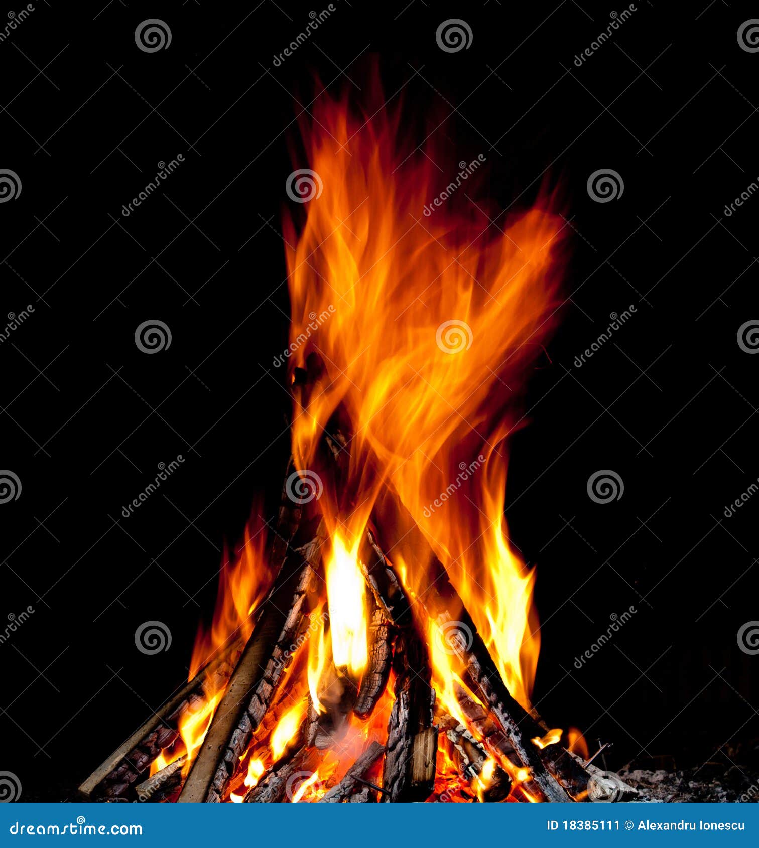 Wood burning stock image. Image of warmth, temperature - 18385111