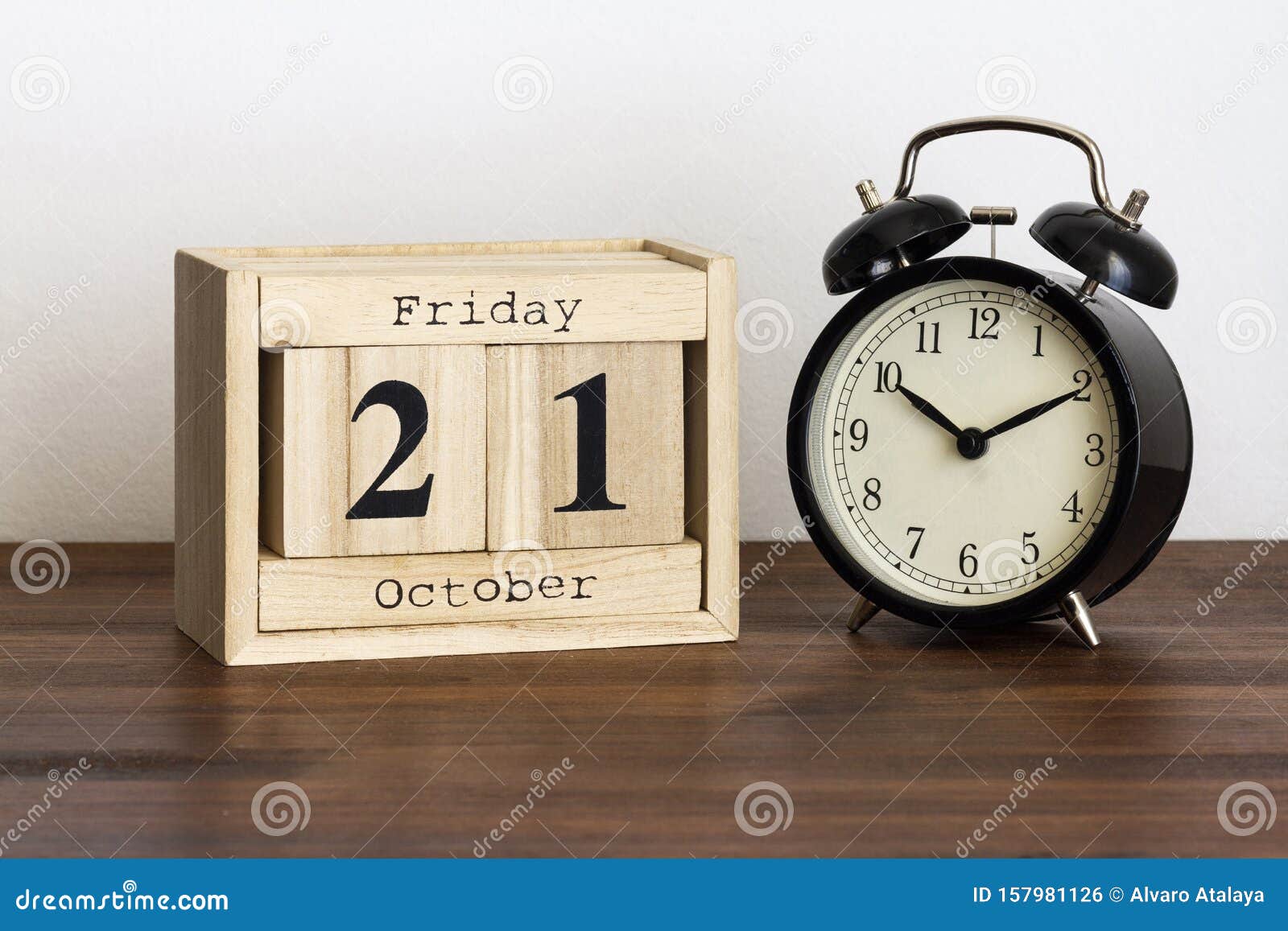 Friday 21 October stock photo. Image of date, background - 157981126