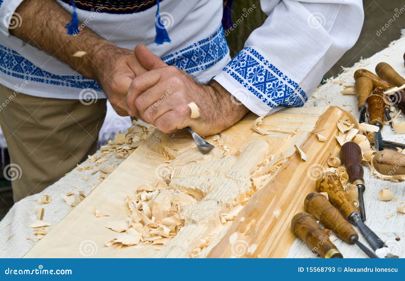 Wood Carving stock image. Image of handmade, craftsman - 15568793