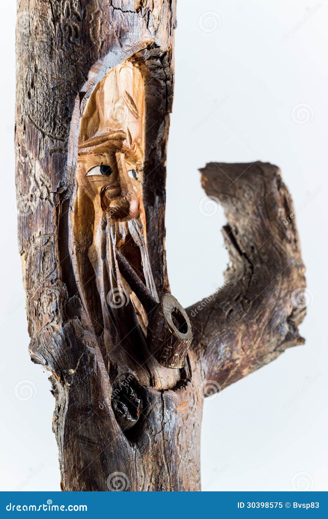 Wood carving stock image. Image of pipe, root, look, austria - 30398575