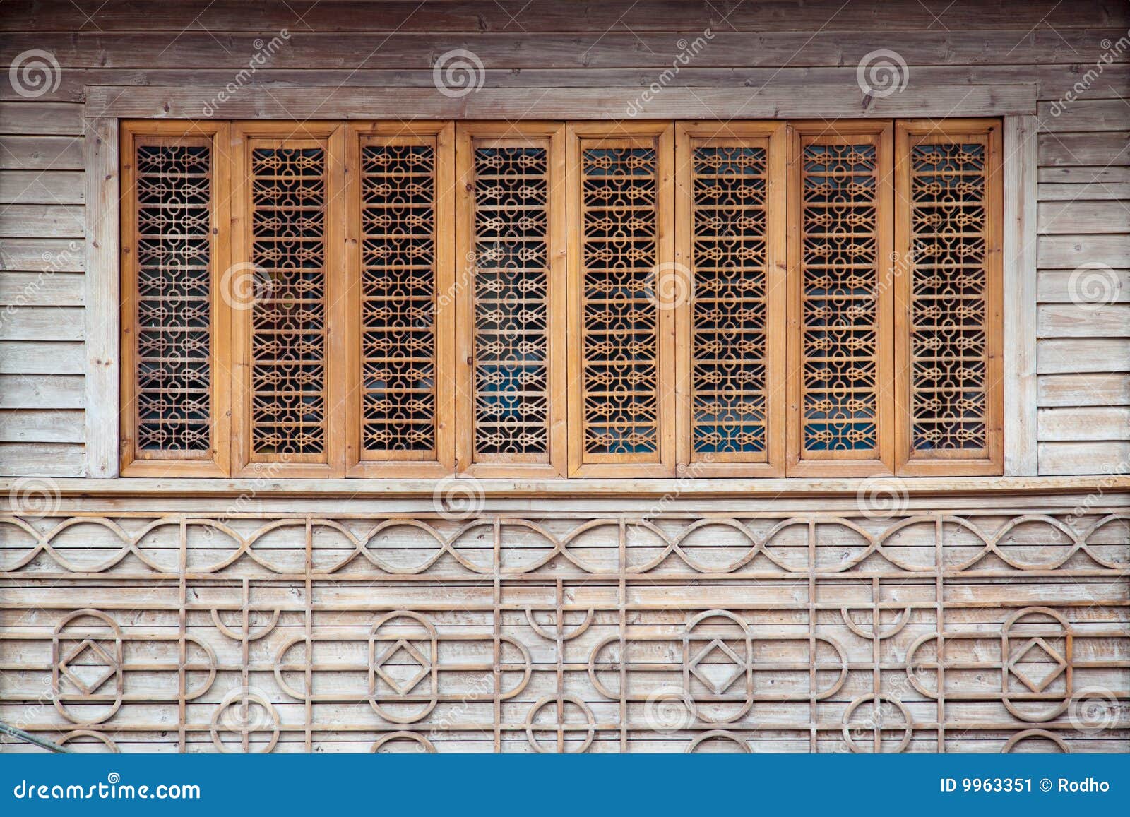 Wood carving window stock image. Image of beijing, japanese - 9963351