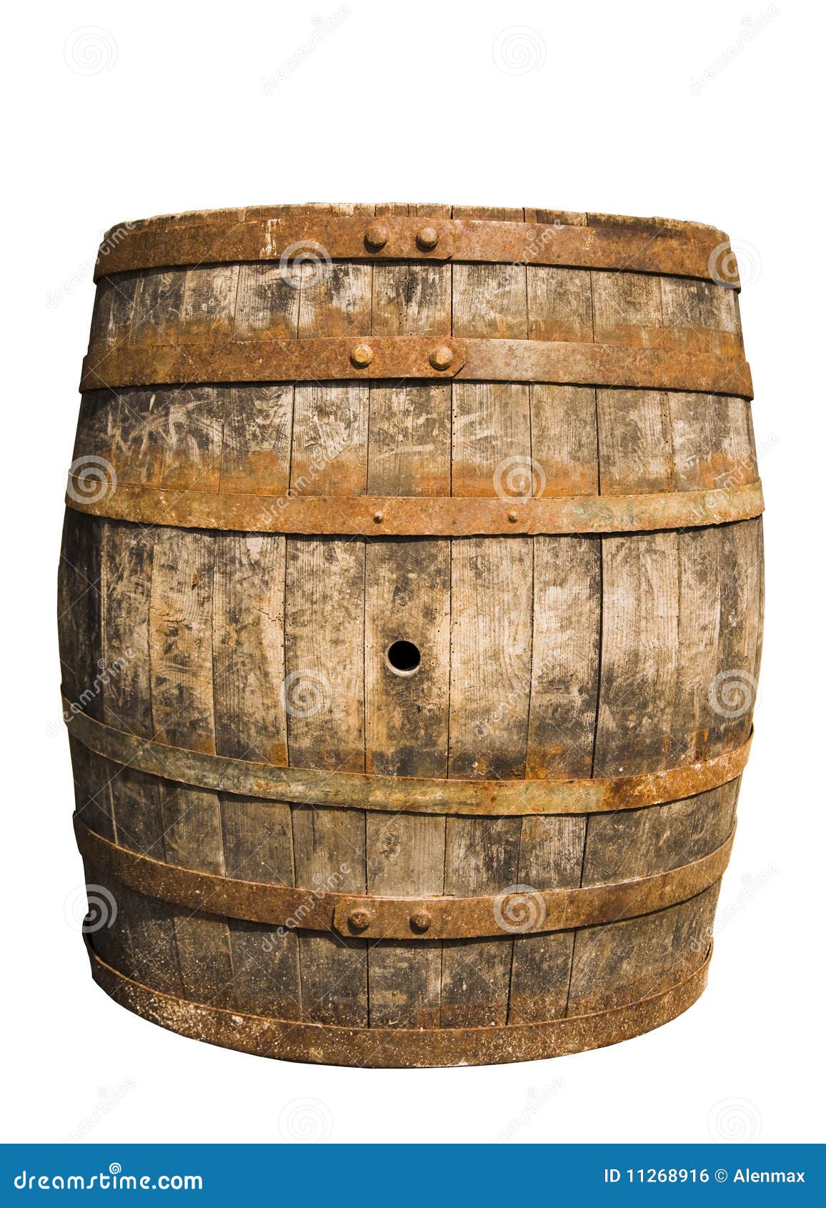 The wood cask stock photo. Image of vintage, drink, isolated - 11268916