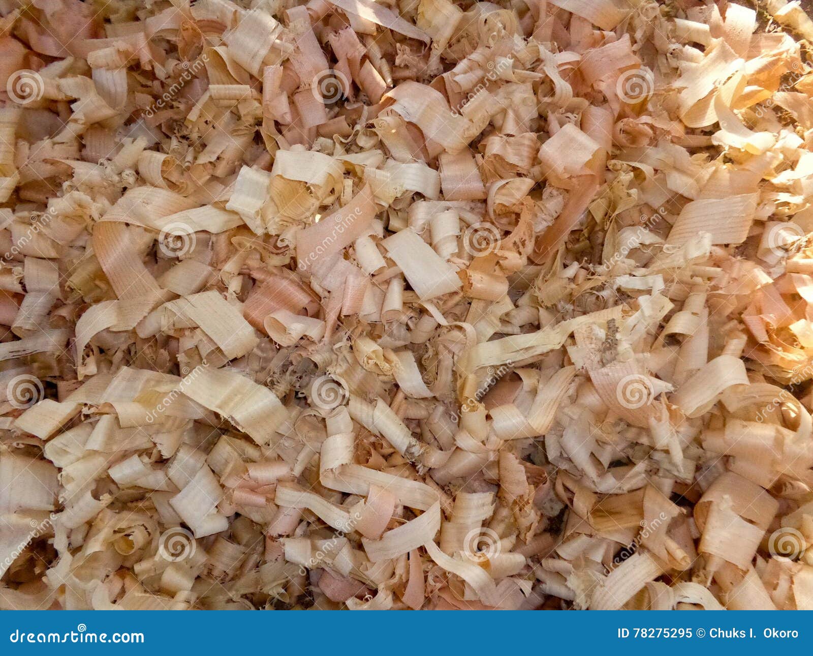 Wood Chaff Background Texture Stock Image - Image of suspended ...