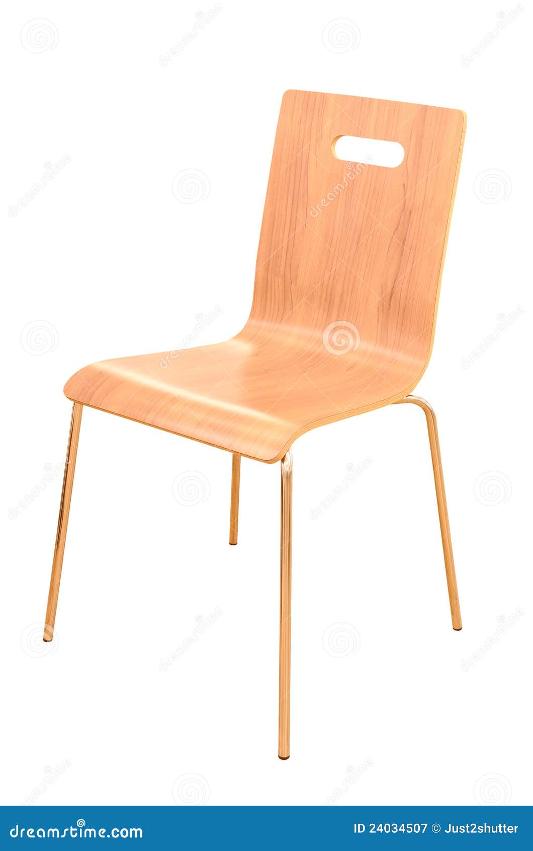Wood chair isolated stock image. Image of fashion, beauty - 24034507