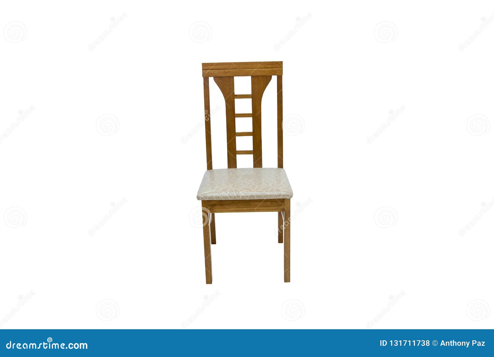 Wood Chair. Object Isolated Stock Photo - Image of chair, wood: 131711738