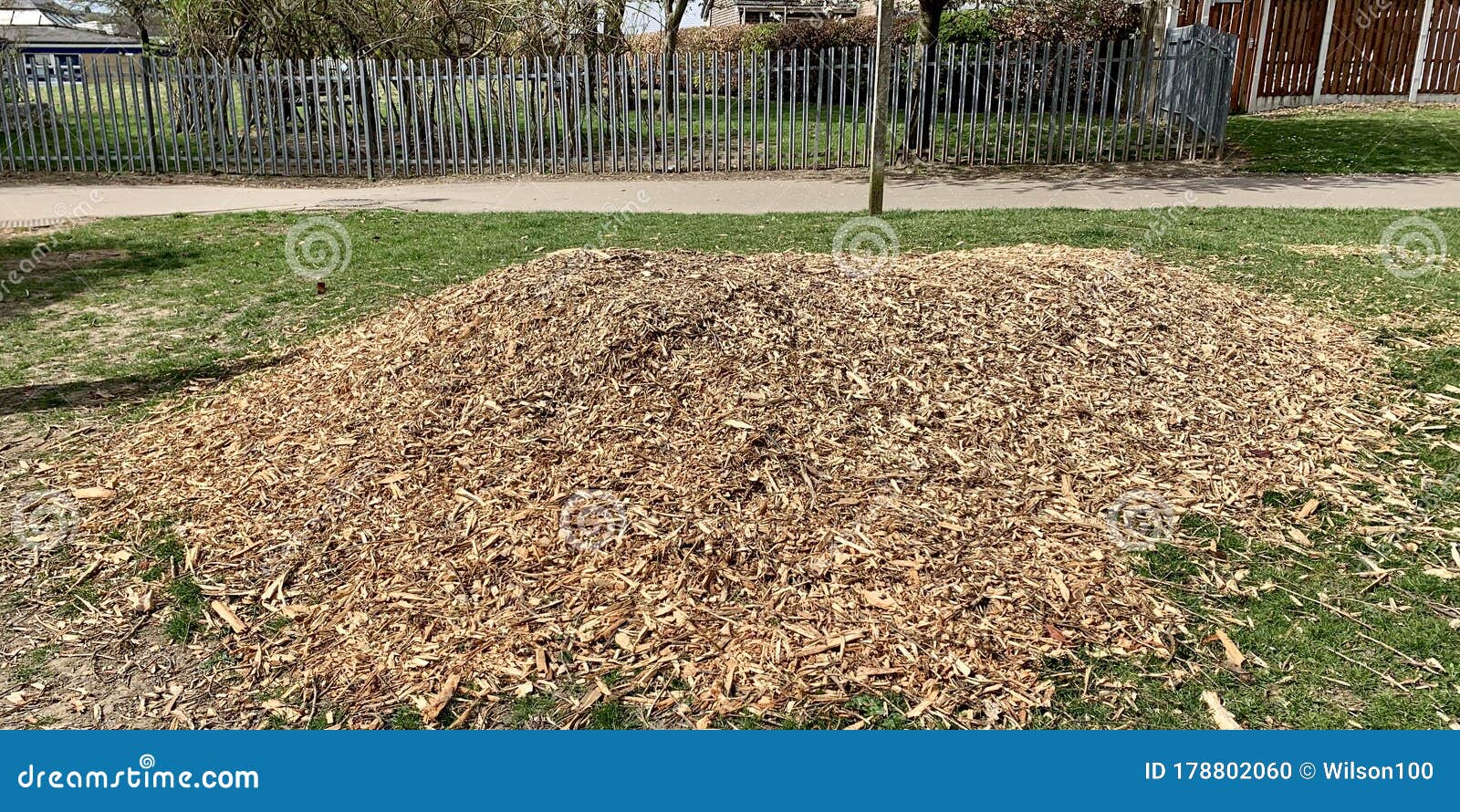 Wood chip stock photo. Image of chopped, resuse, mess - 178802060